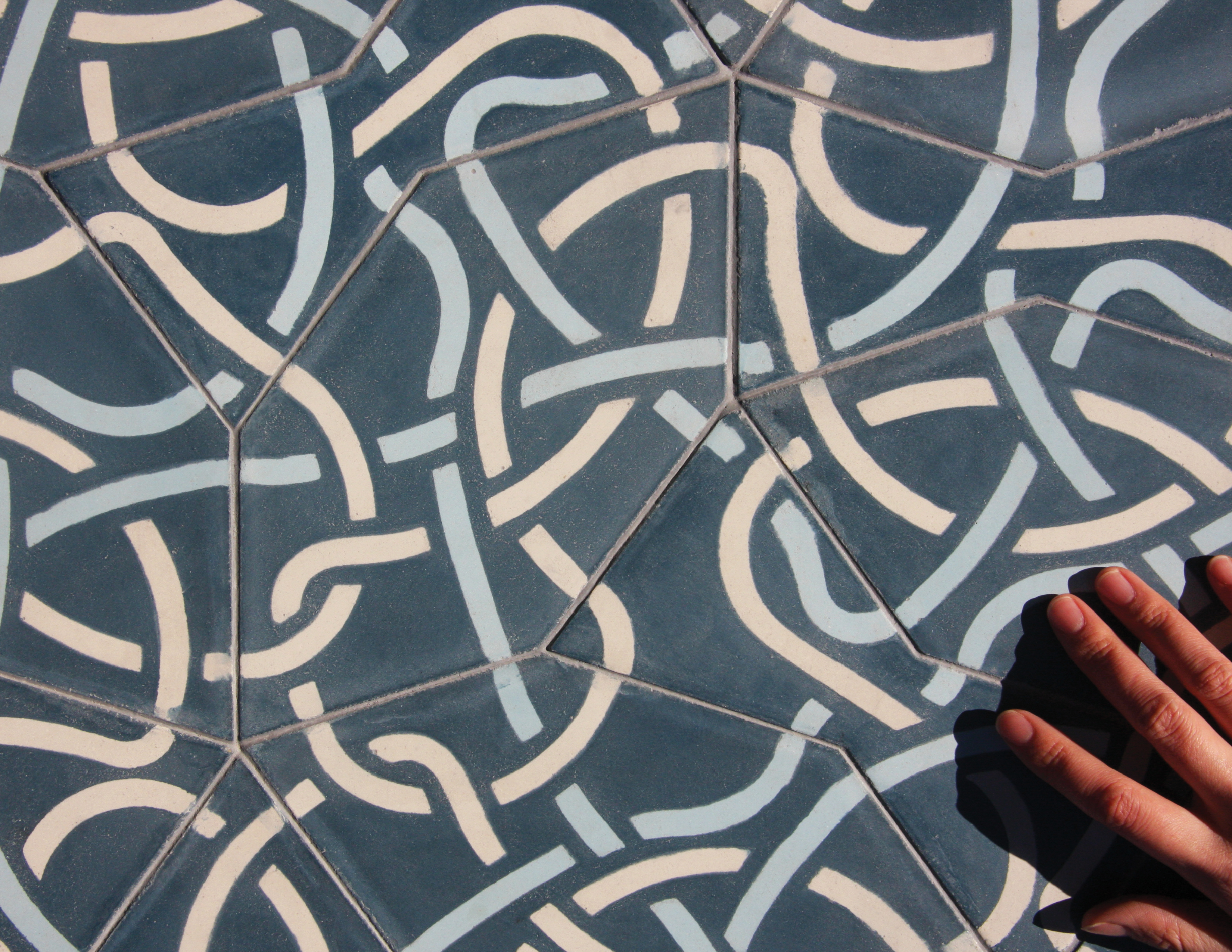 Girih Encaustic Cement Tiles by Bade Stageberg Cox - Architizer