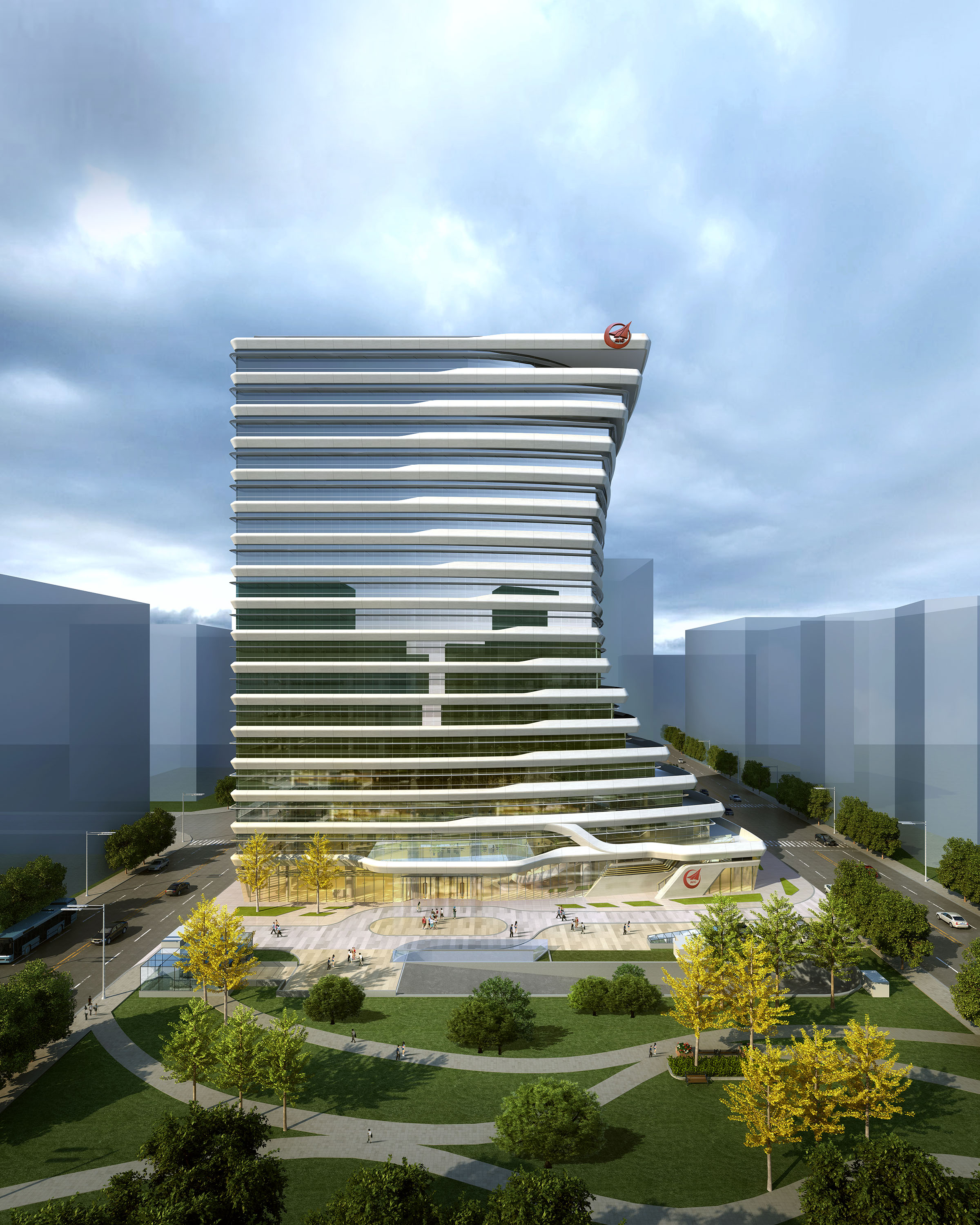 Zhong Hang Office Tower by ONG&ONG - Architizer