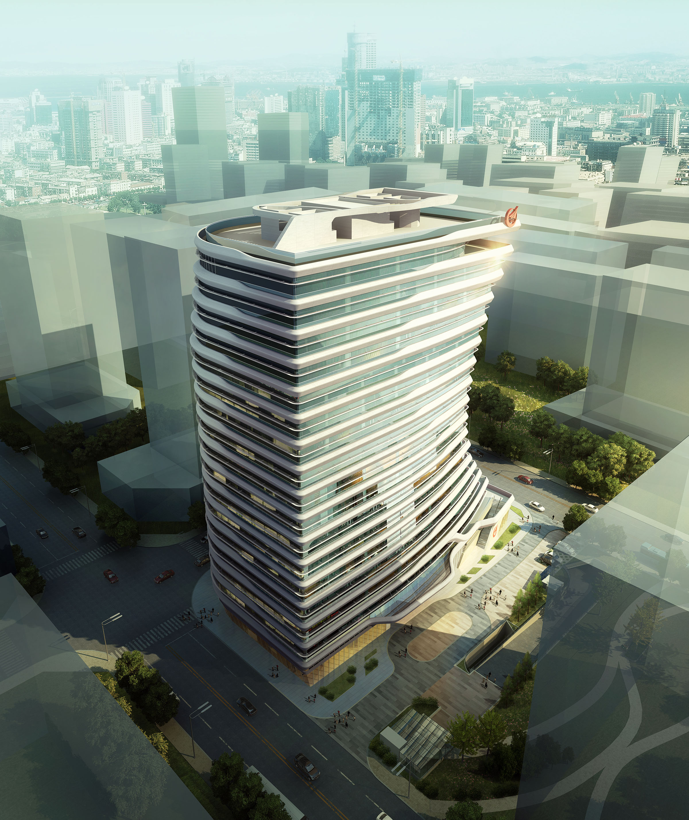 Zhong Hang Office Tower by ONG&ONG - Architizer