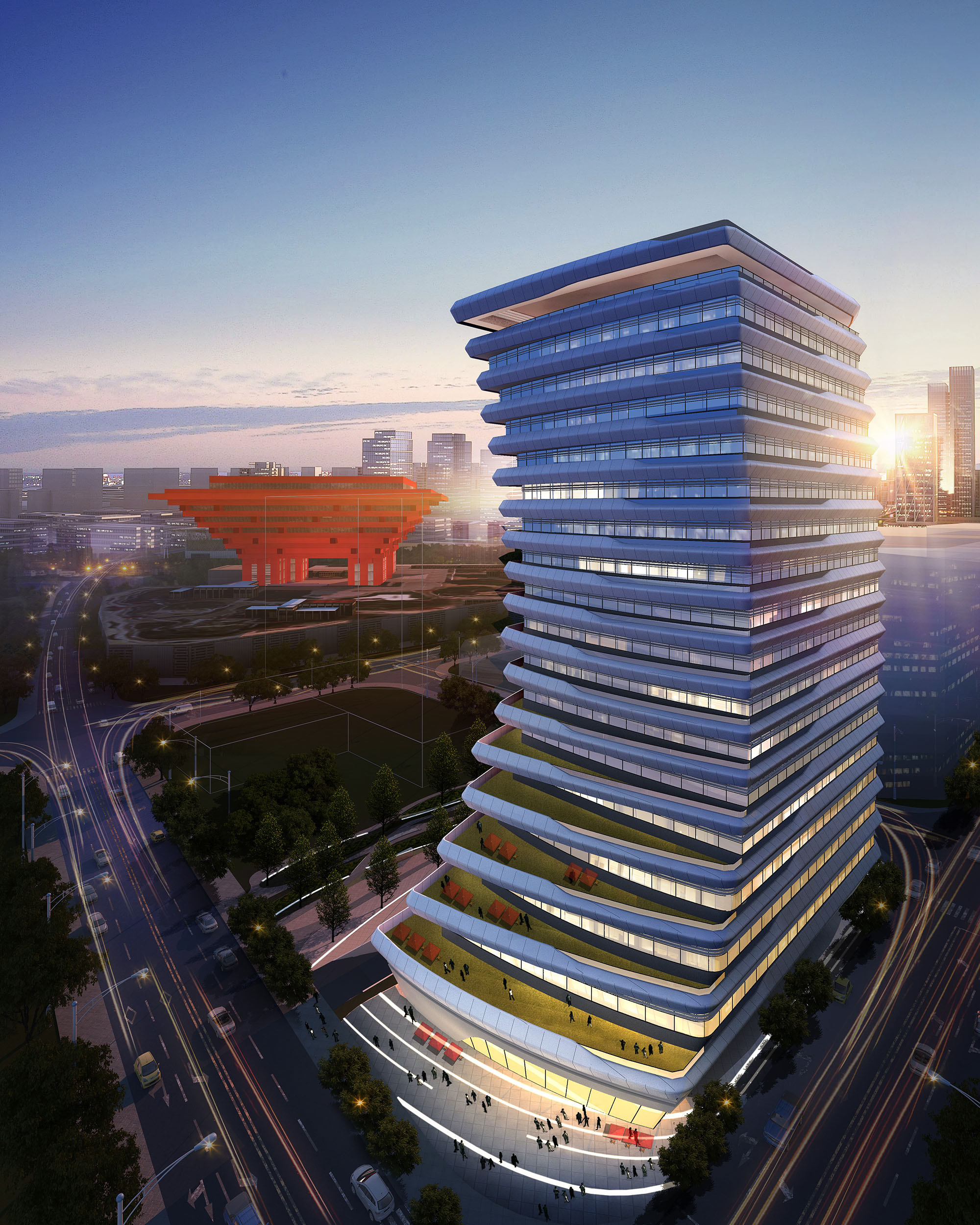Idea 1984464: Zhong Hang Office Tower by ONG&ONG Pte Ltd in Shanghai ...