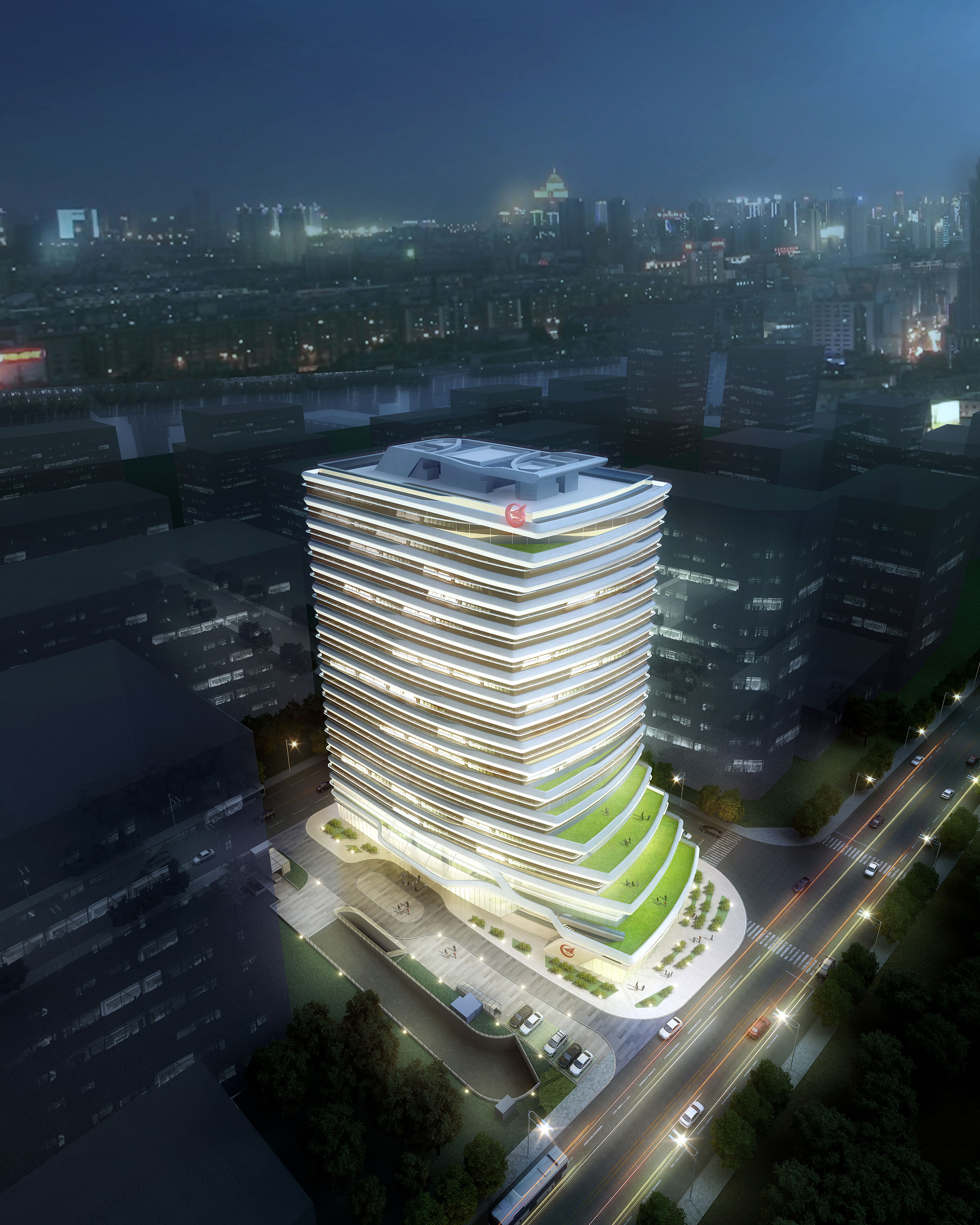 Zhong Hang Office Tower by ONG&ONG - Architizer