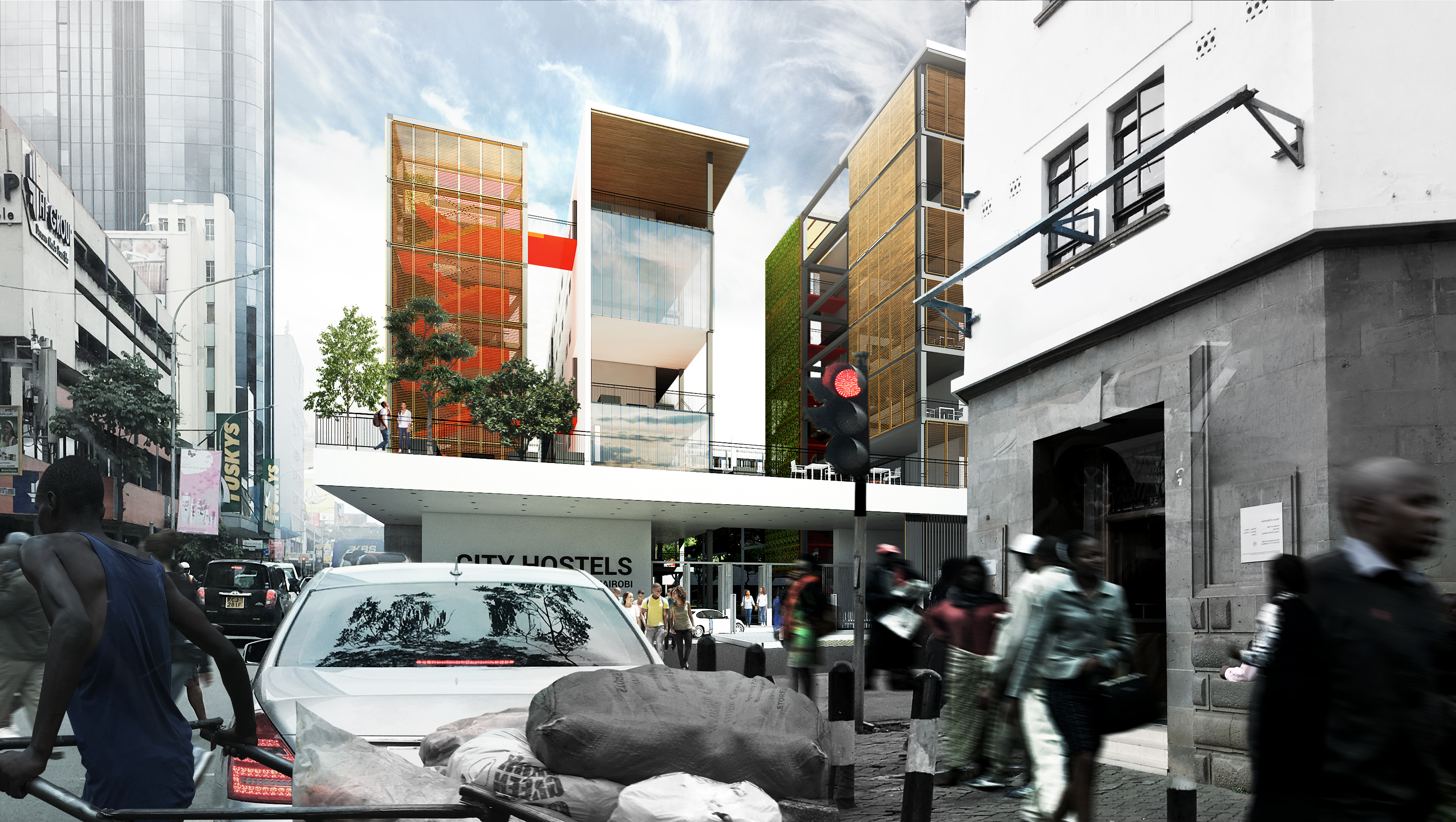 African Student Hostel Prototyping by DLR Group - Architizer