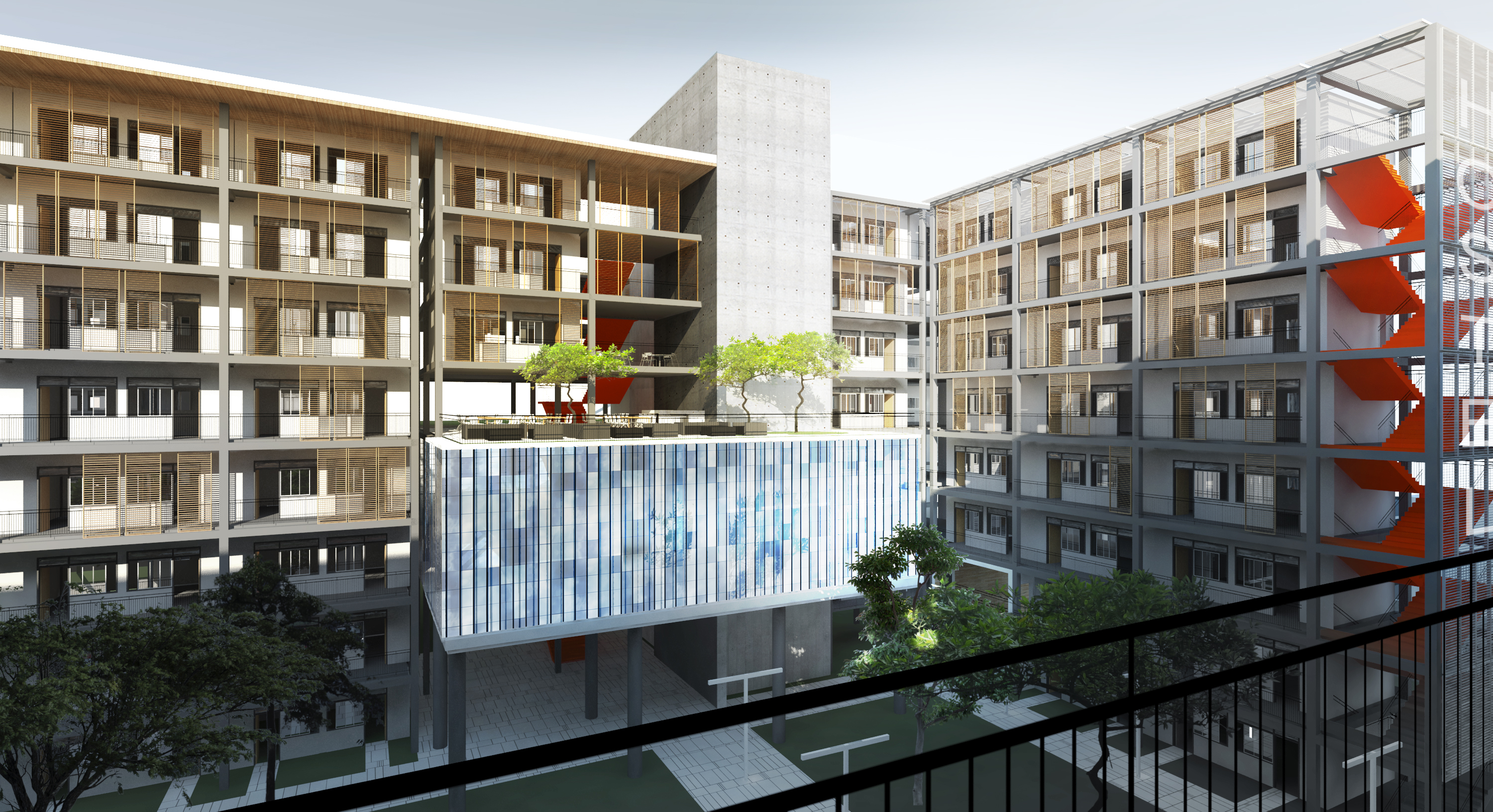 African Student Hostel Prototyping by DLR Group - Architizer