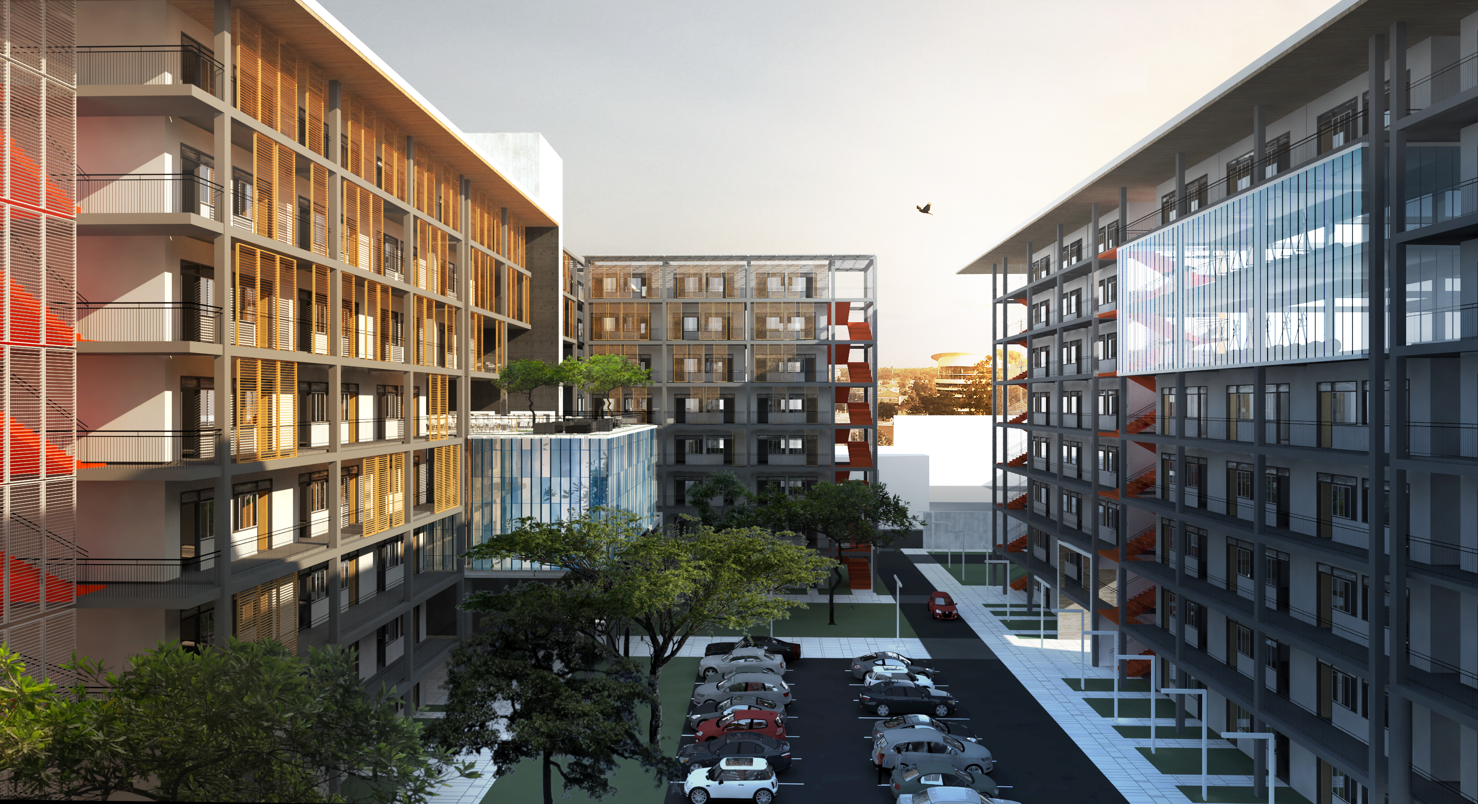 African Student Hostel Prototyping by DLR Group - Architizer