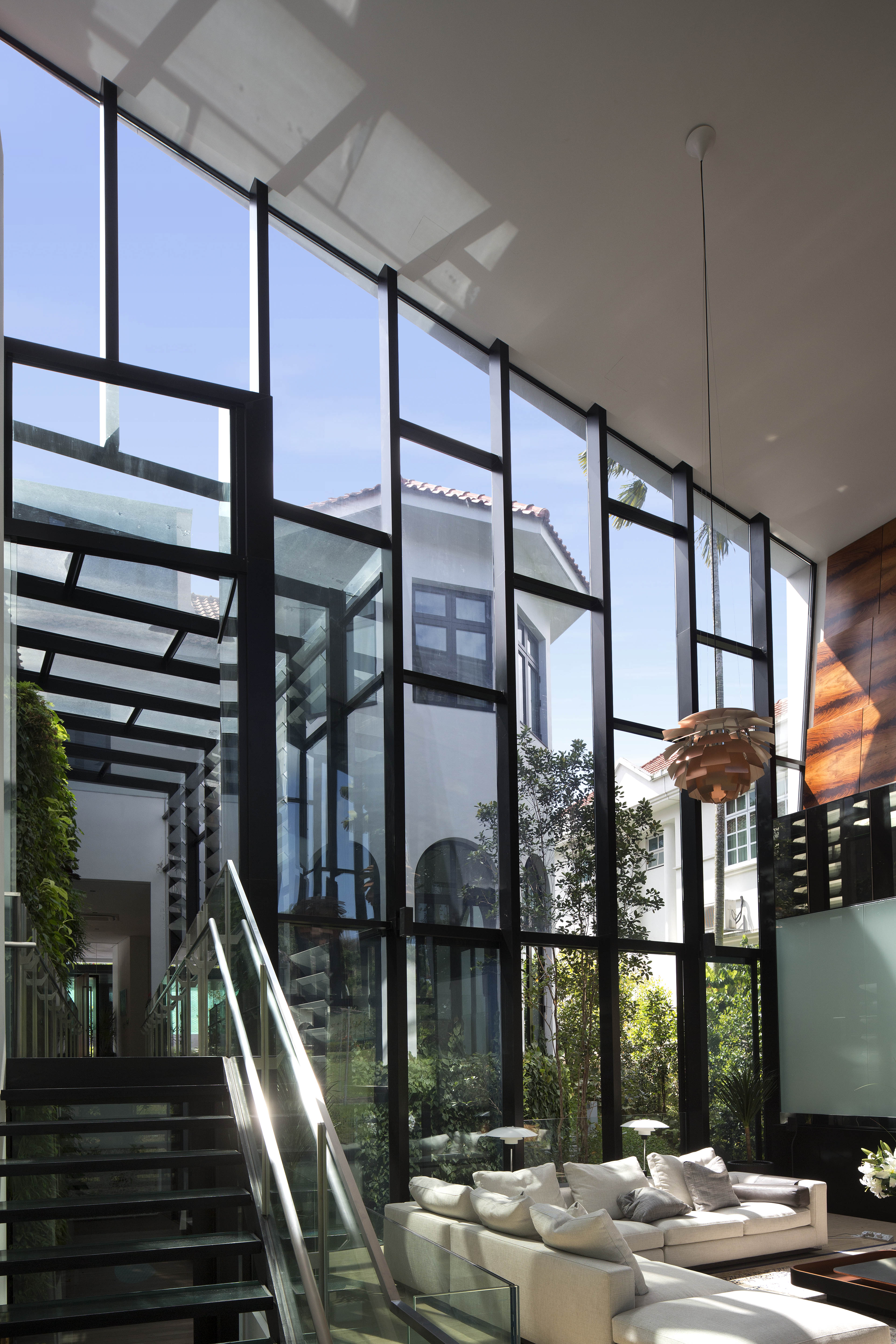 Idea 1987082: GLASS BRIDGE HOUSE by private in Singapore - Architizer