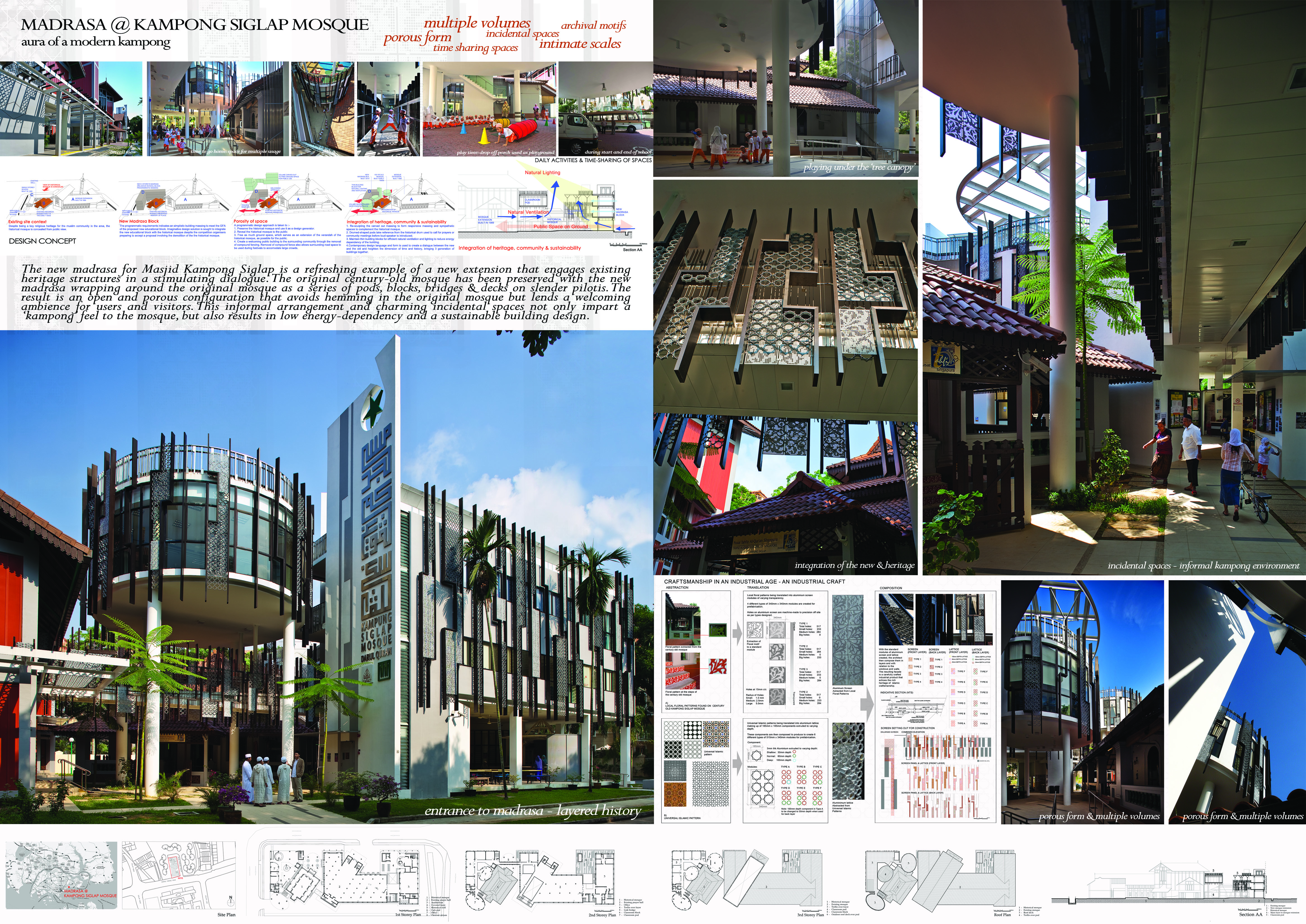 Idea 1987102: MADRASA AT KAMPONG SIGLAP MOSQUE by Teh Joo Heng ...