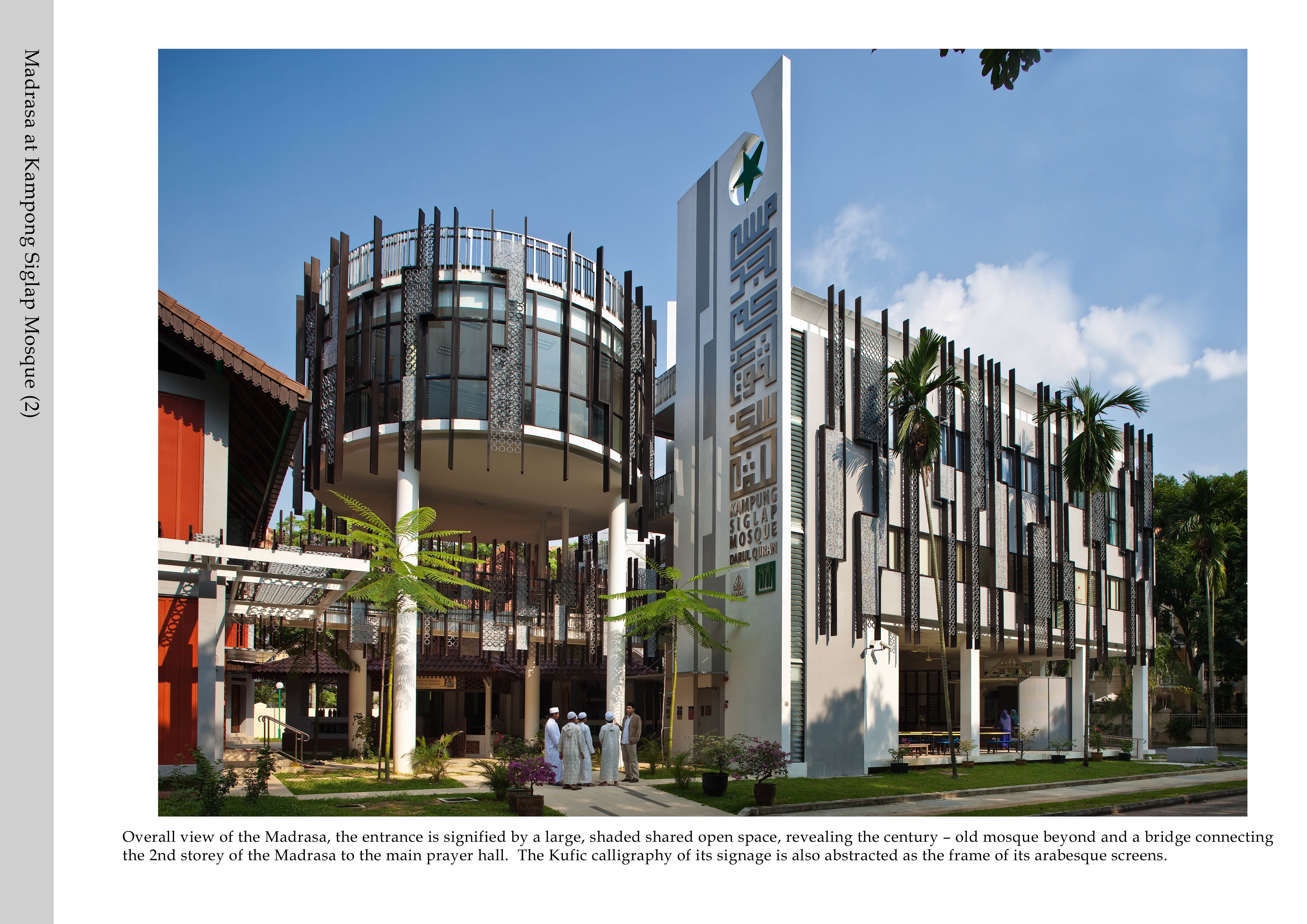 MADRASA AT KAMPONG SIGLAP MOSQUE by Teh Joo Heng Architects - Architizer