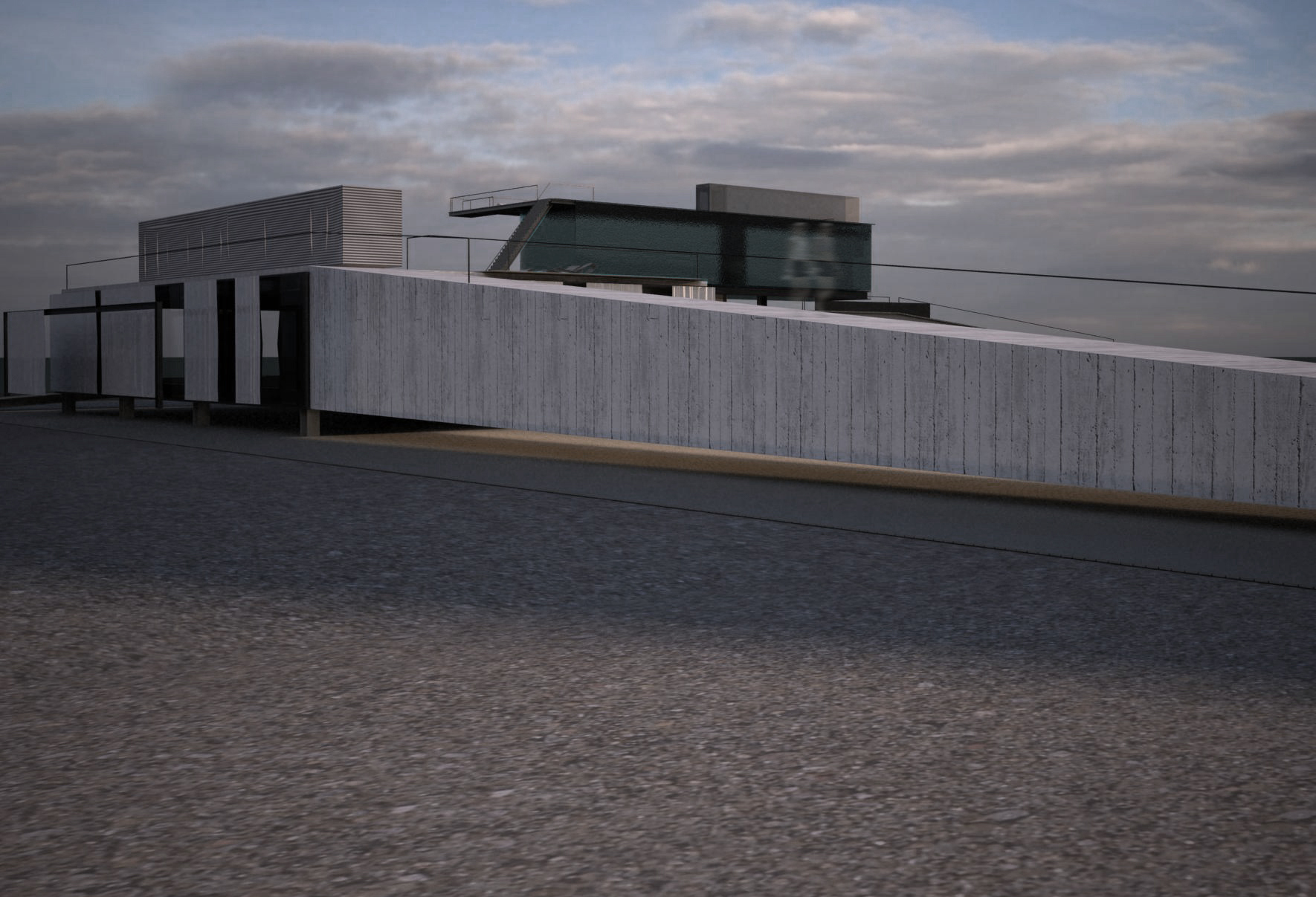 House B - House for Mark Spitz: somewhere on the sea gianluca milesi ...