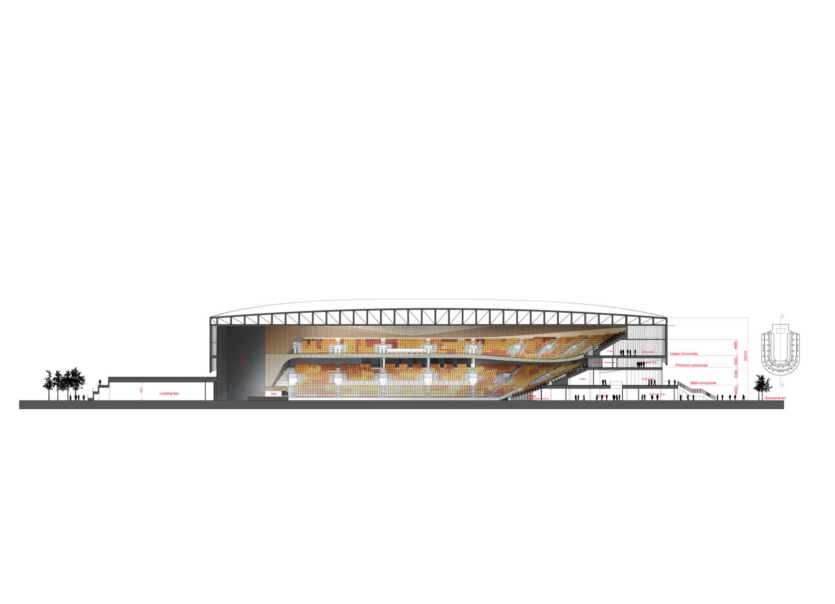 Royal Arena by 3XN - Architizer