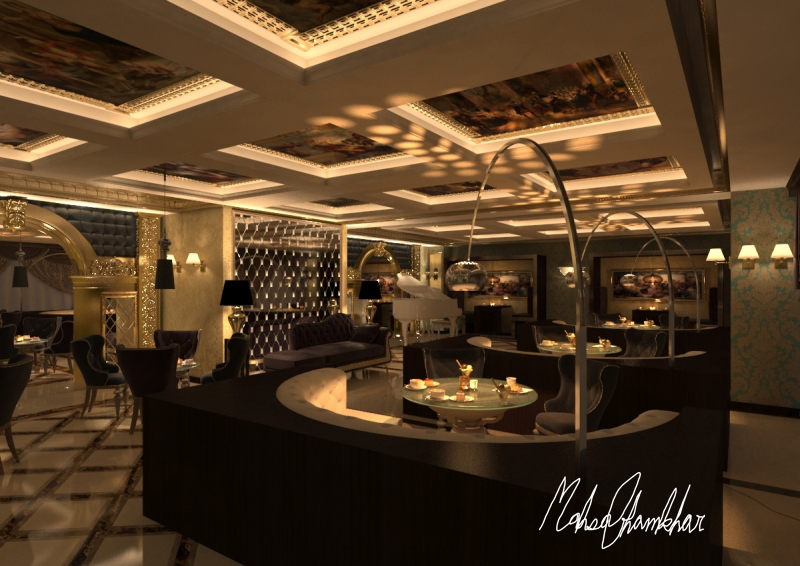 VIP Coffee Shop by Ghamkhar Architecture Group - Architizer