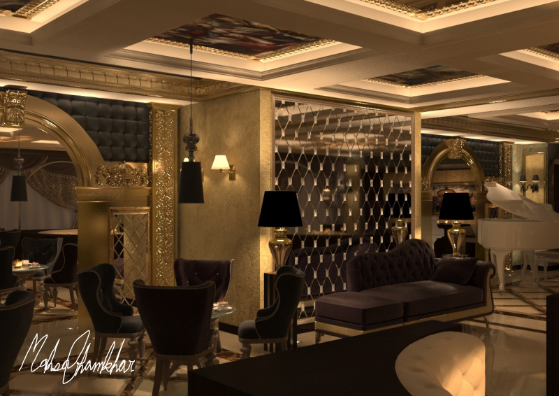 VIP Coffee Shop by Ghamkhar Architecture Group - Architizer