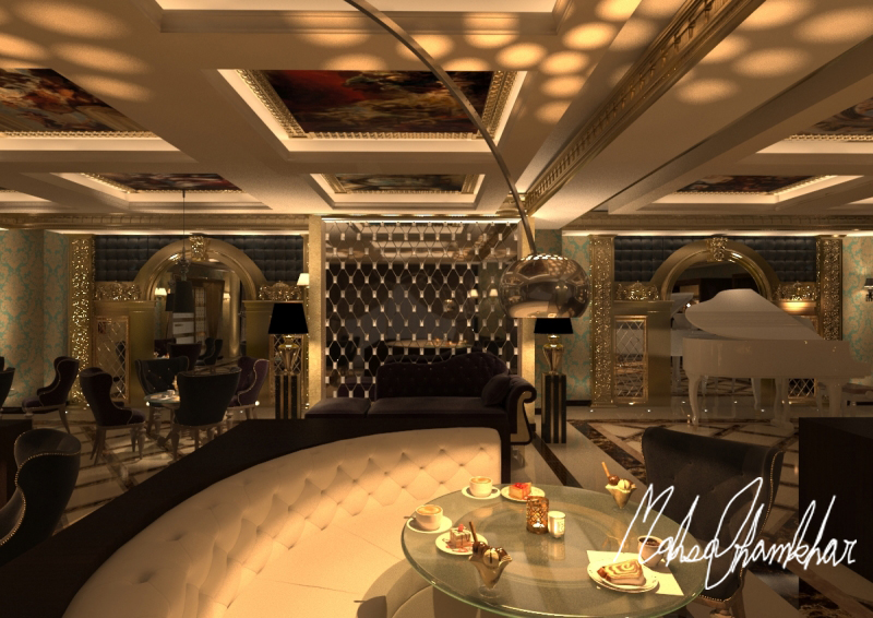 VIP Coffee Shop by Ghamkhar Architecture Group - Architizer