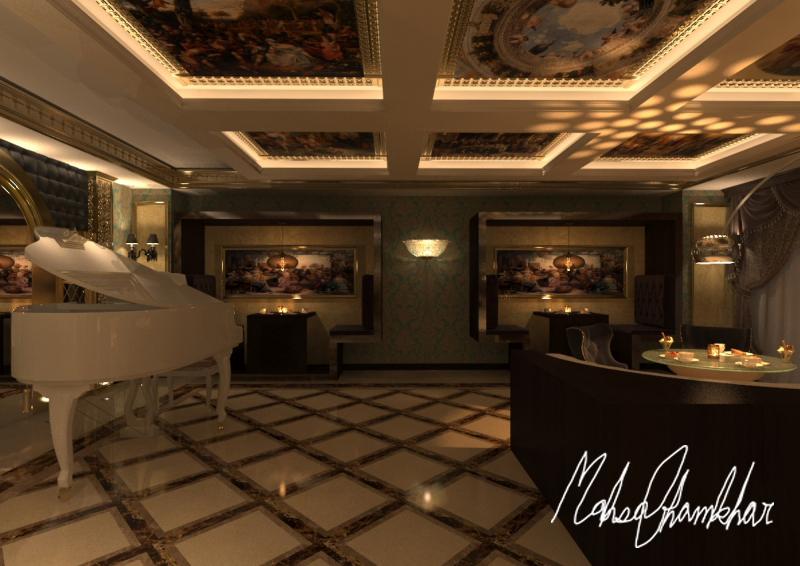 VIP Coffee Shop by Ghamkhar Architecture Group - Architizer