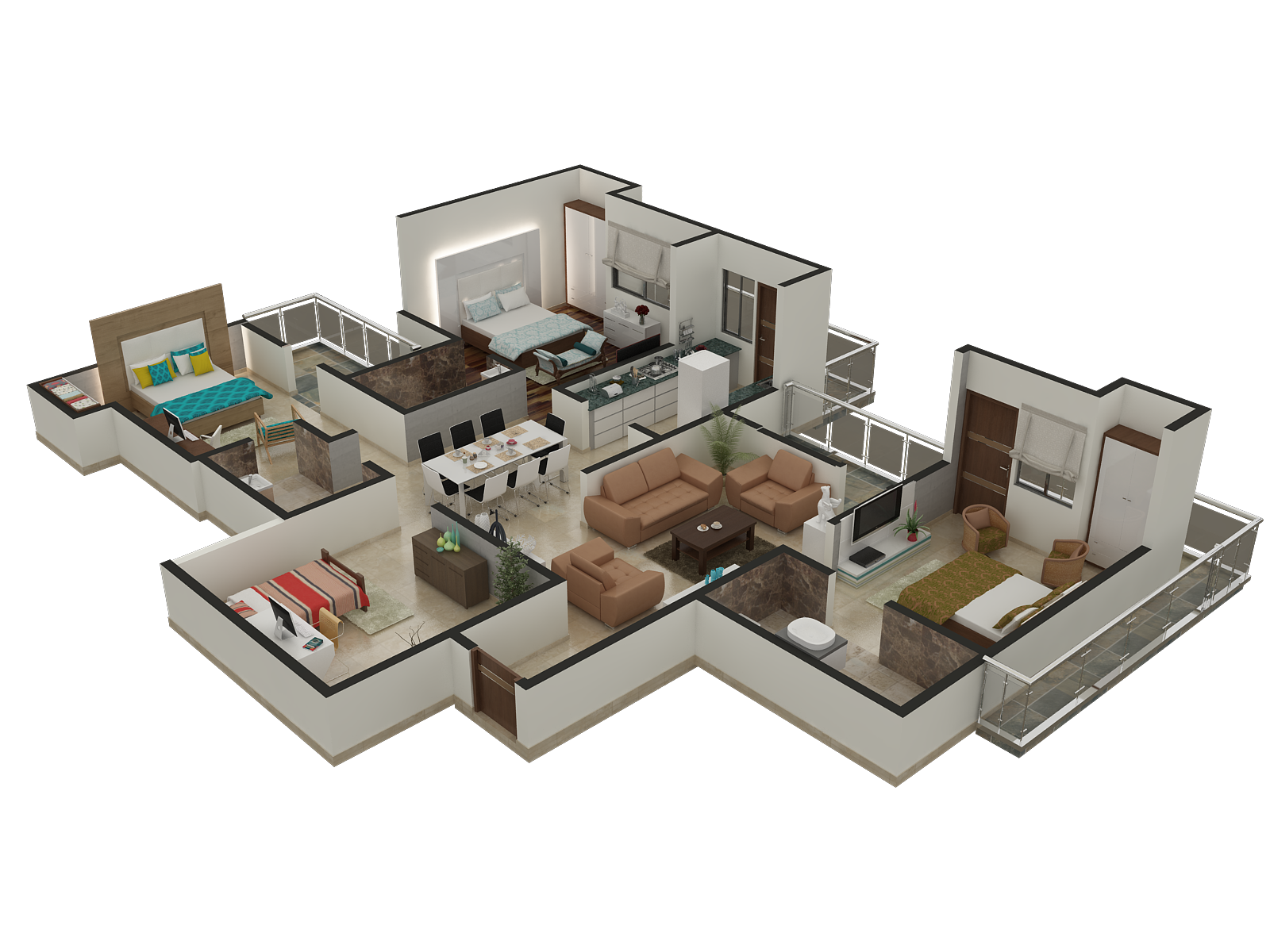 How to Use Architectural Floor Plan Rendering by Rayavtengg - Architizer