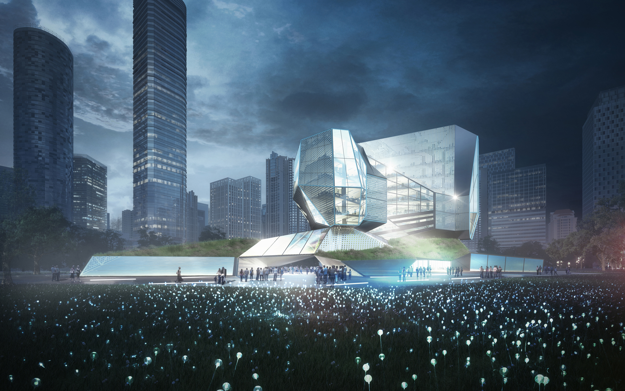 AI Stadium Design by MA2 - Architizer