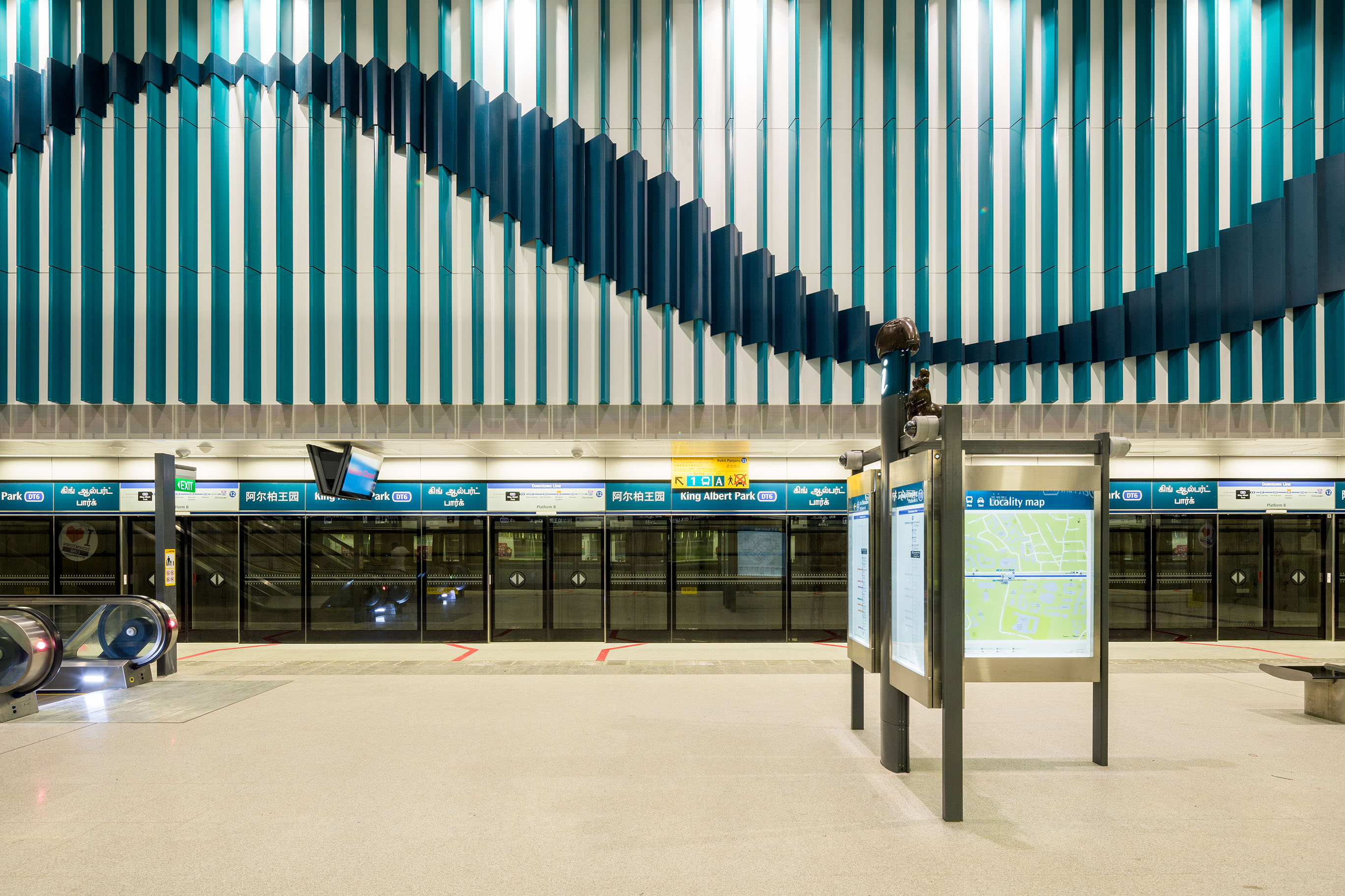Idea 2004958: King Albert Park MRT Station by ONG&ONG Pte Ltd in ...