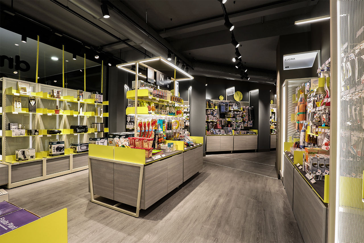 Dmail new logo and new format store by Migliore+Servetto Architects ...