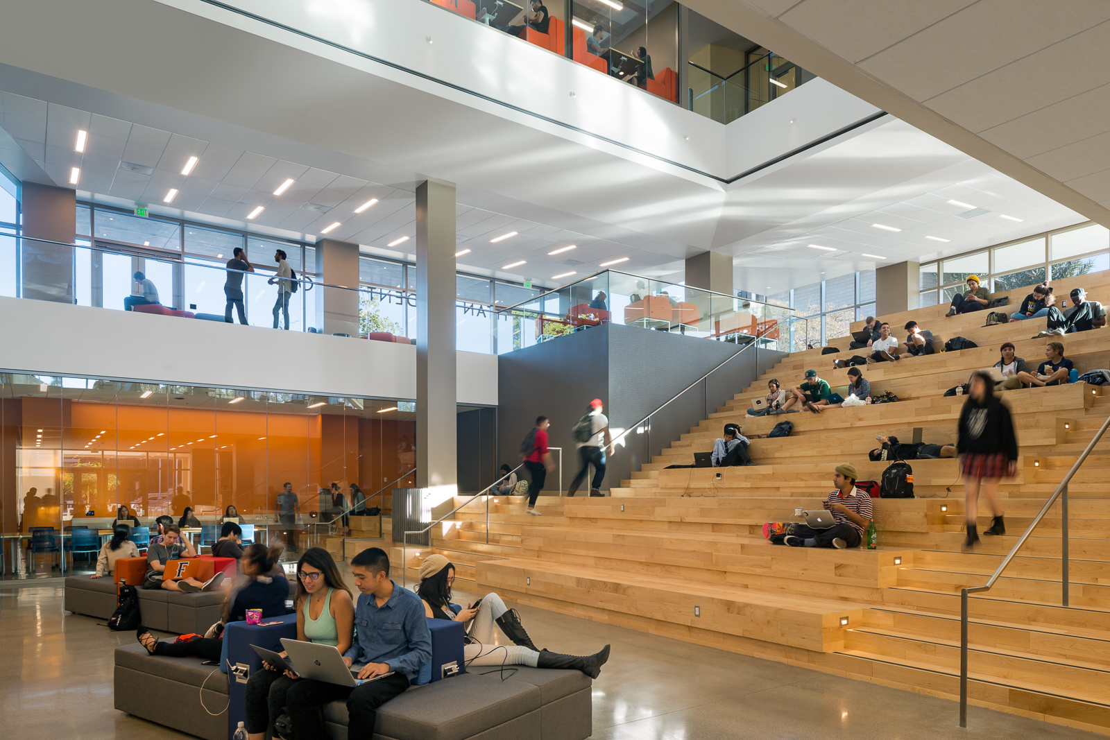 CSU Fullerton, Titan Student Union by Steinberg Hart - Architizer
