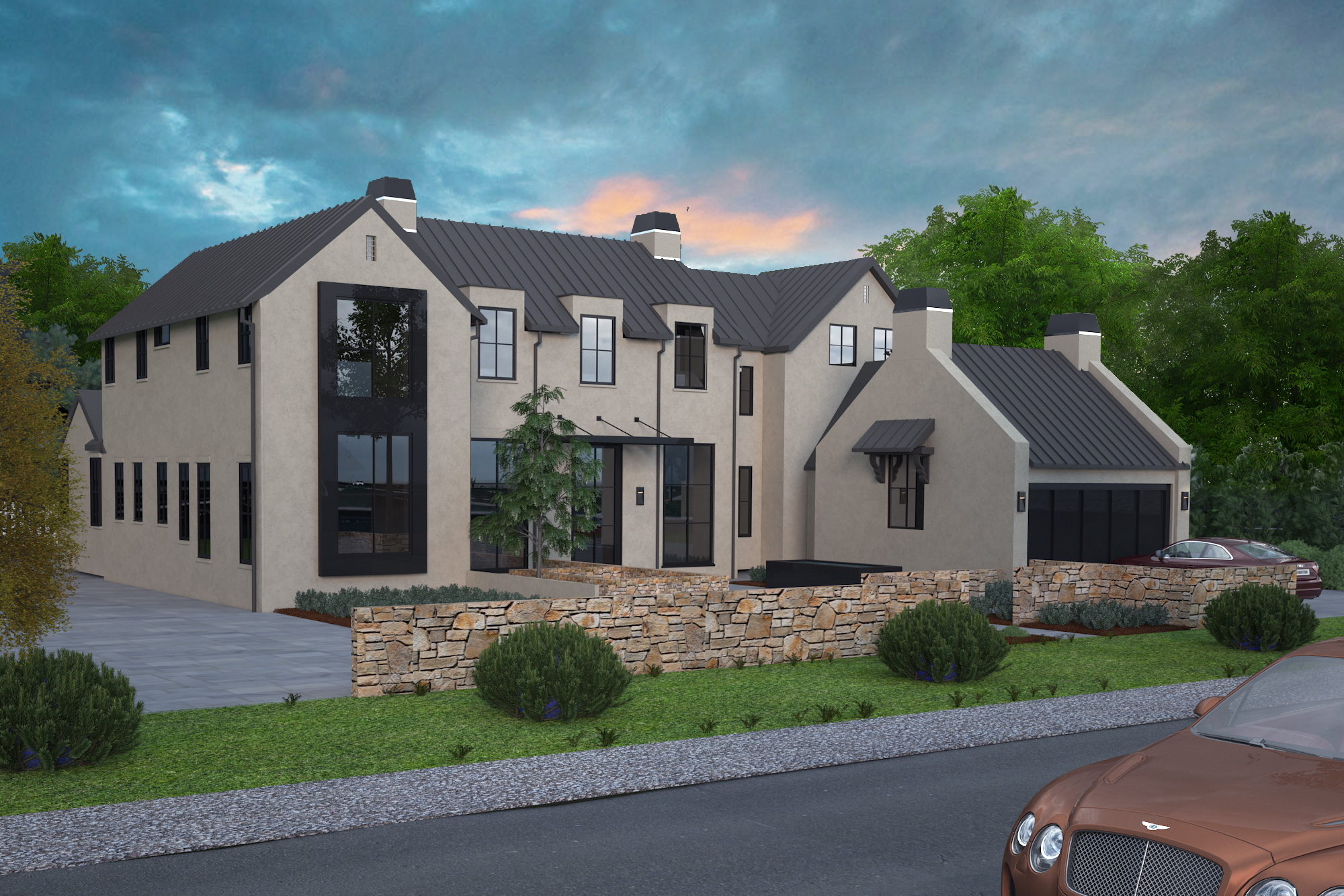 3D Architectural Exterior Rendering Services by JS Engineering ...