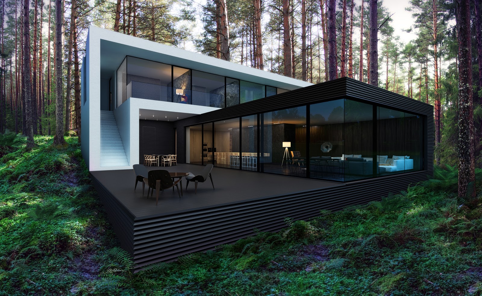 House in Kiev / 300m2 by ALEXANDER ZHIDKOV ARCHITECT - Architizer