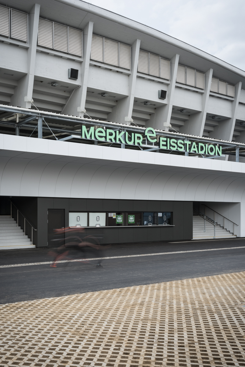 Eisstadion Graz - Liebenau by Ederer+ Haghirian Architekten ZT-GmbH ...