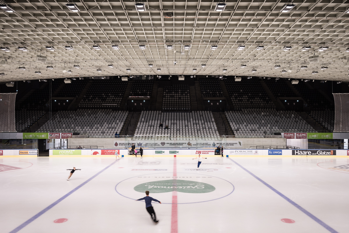 Eisstadion Graz - Liebenau by Ederer+ Haghirian Architekten ZT-GmbH ...