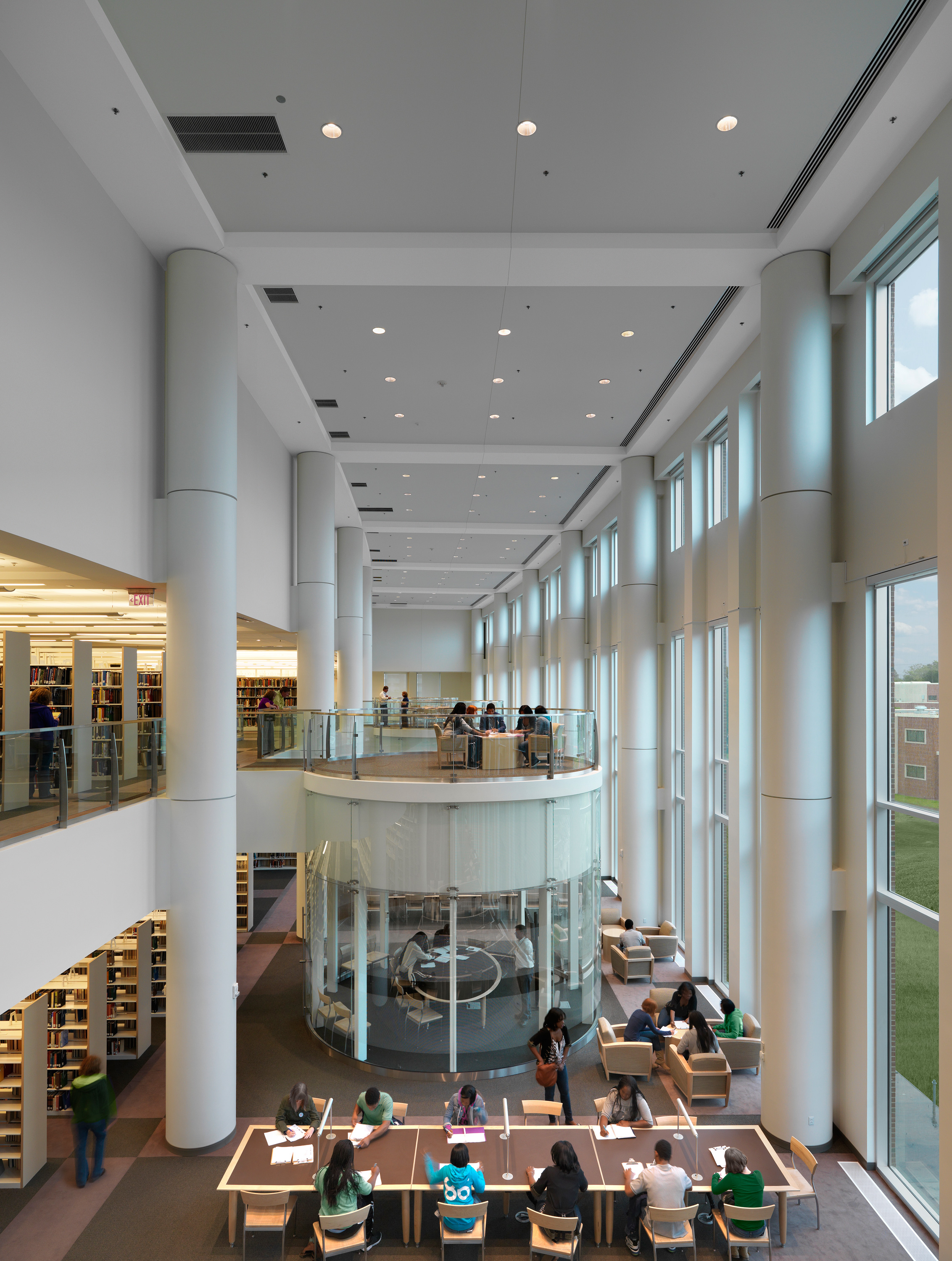 New Brooks Library at Norfolk State University by Moseley, Tappé ...