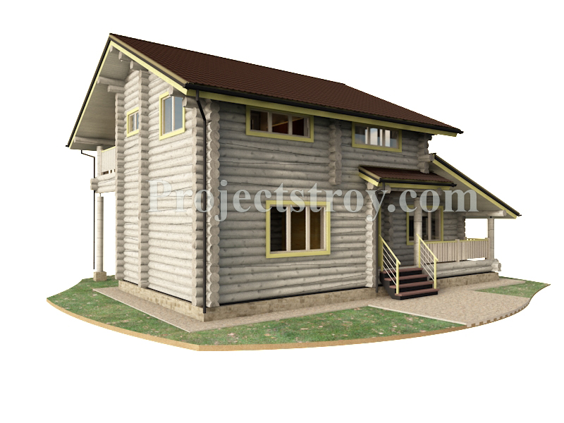 Project log home by Projectstroy drawings log cabins | home | projects ...