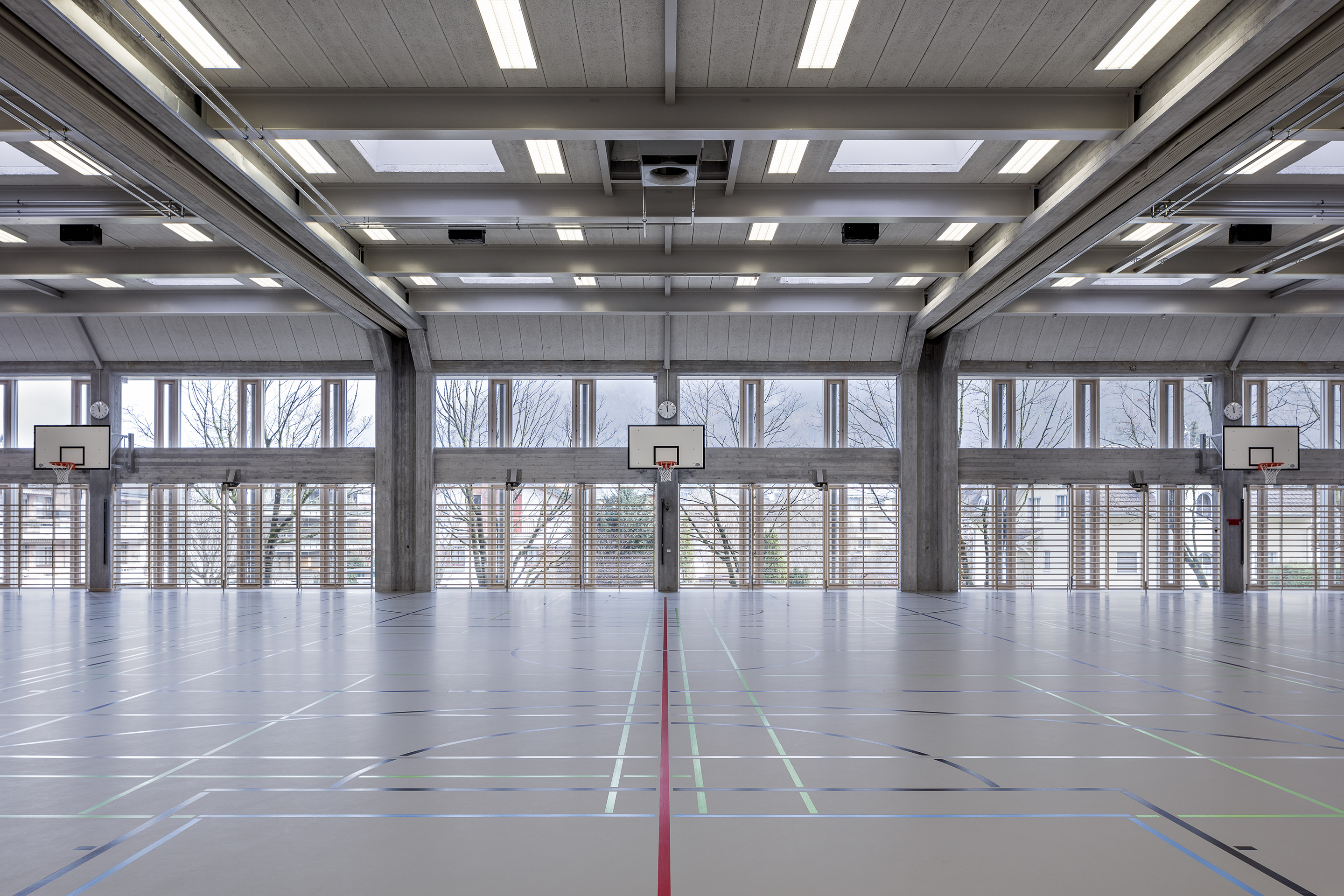 Balzers Sports Hall - Renovation and Expansion by bbk Architekten ...