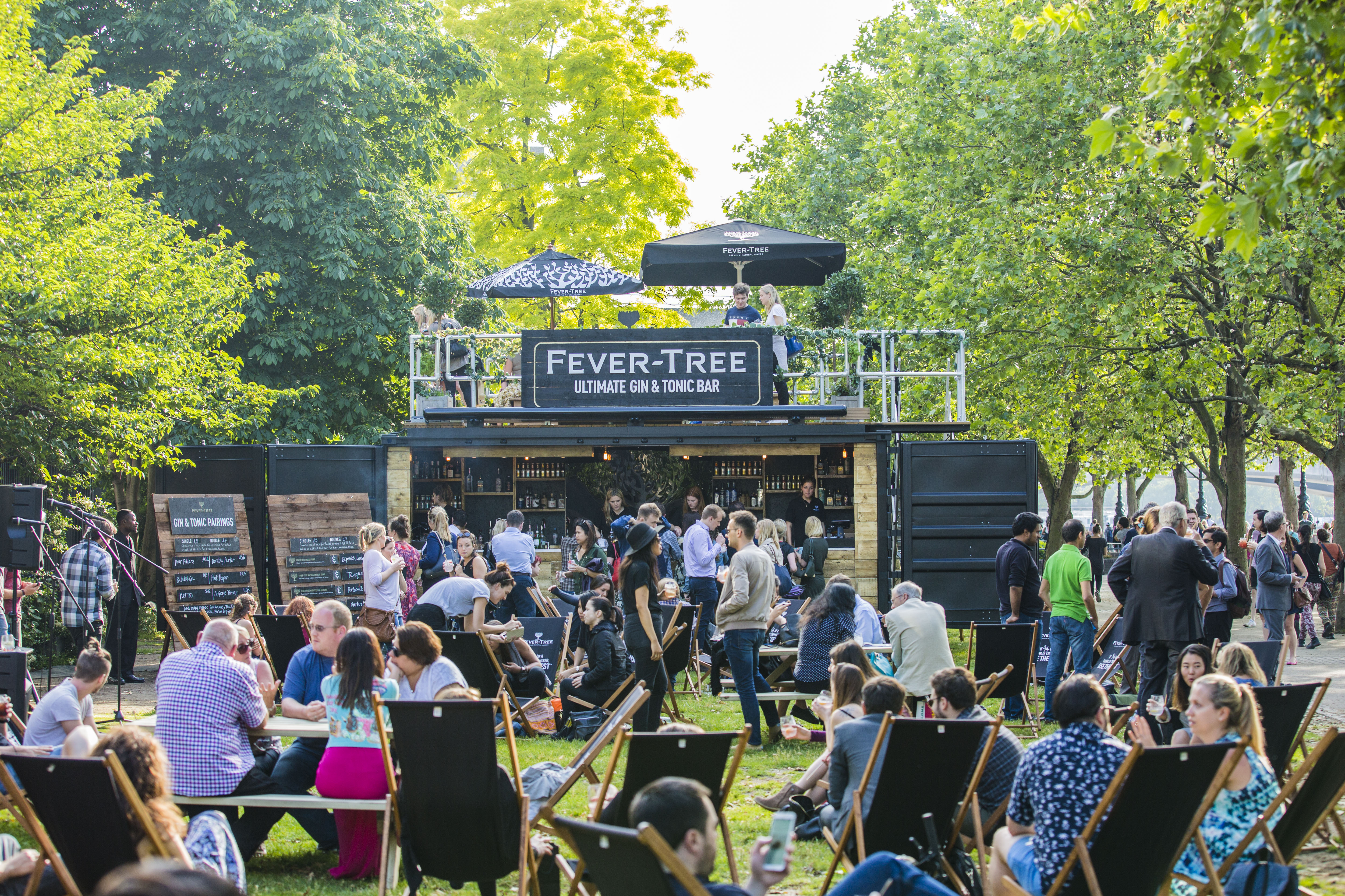 Fever tree container bar by ISO Spaces - Architizer