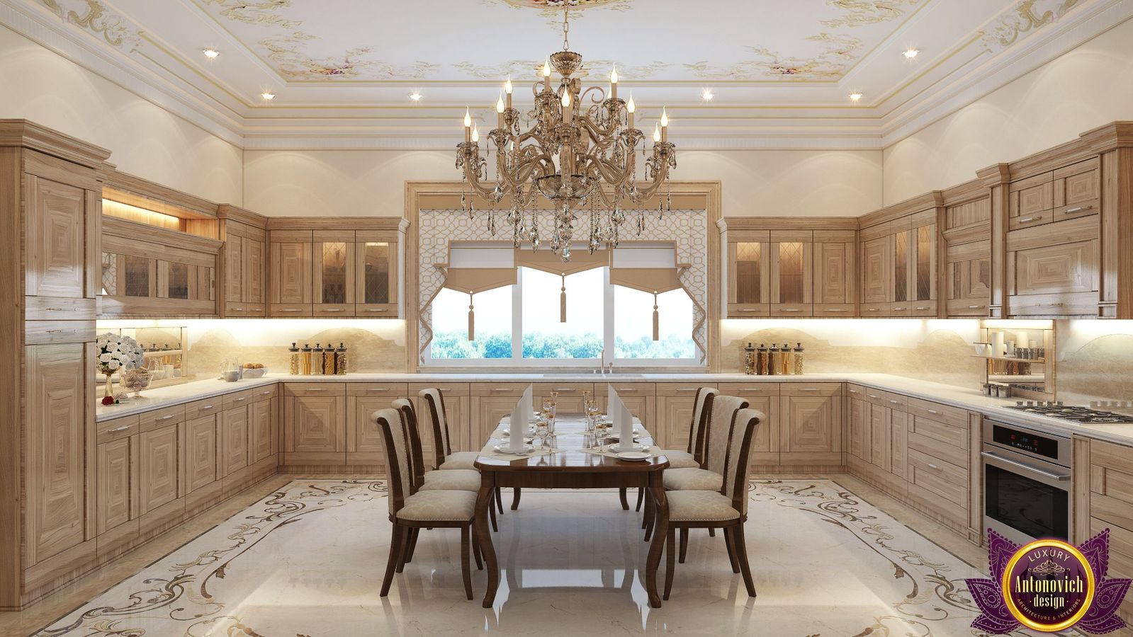 Design Ideas for large kitchen of Katrina Antonovich by LUXURY ...