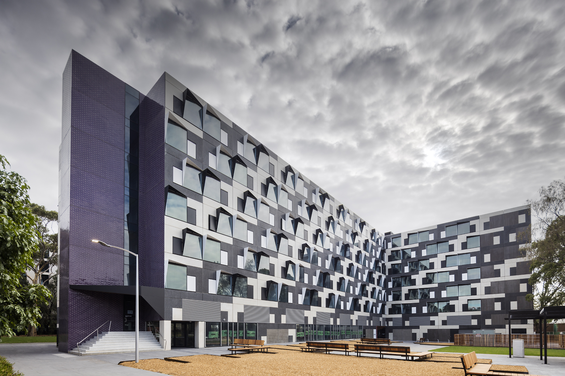 Monash University Logan Hall by McBride Charles Ryan - Architizer