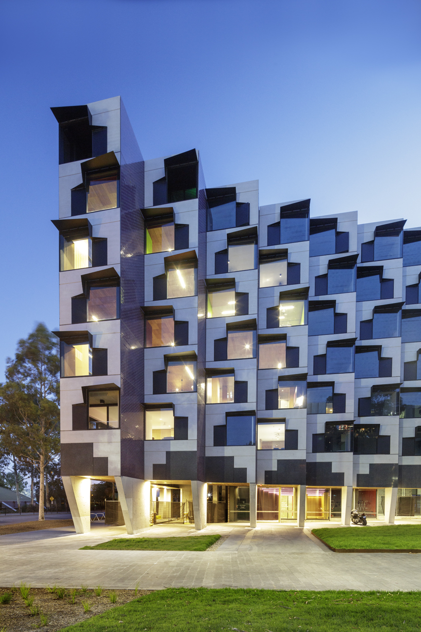 Monash University Logan Hall by McBride Charles Ryan - Architizer