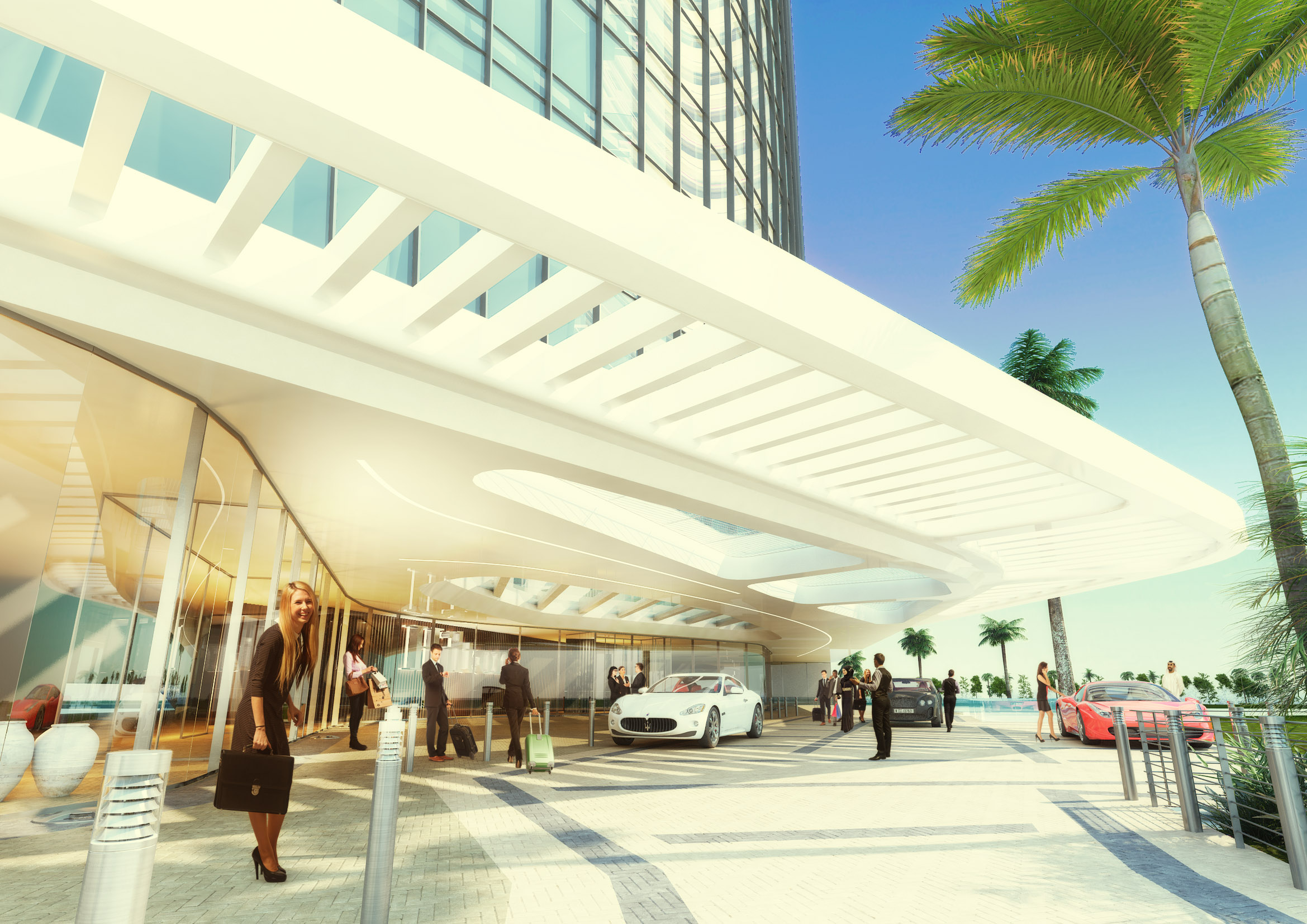 Hilton Hotel Tower by studio AS+R - Architizer