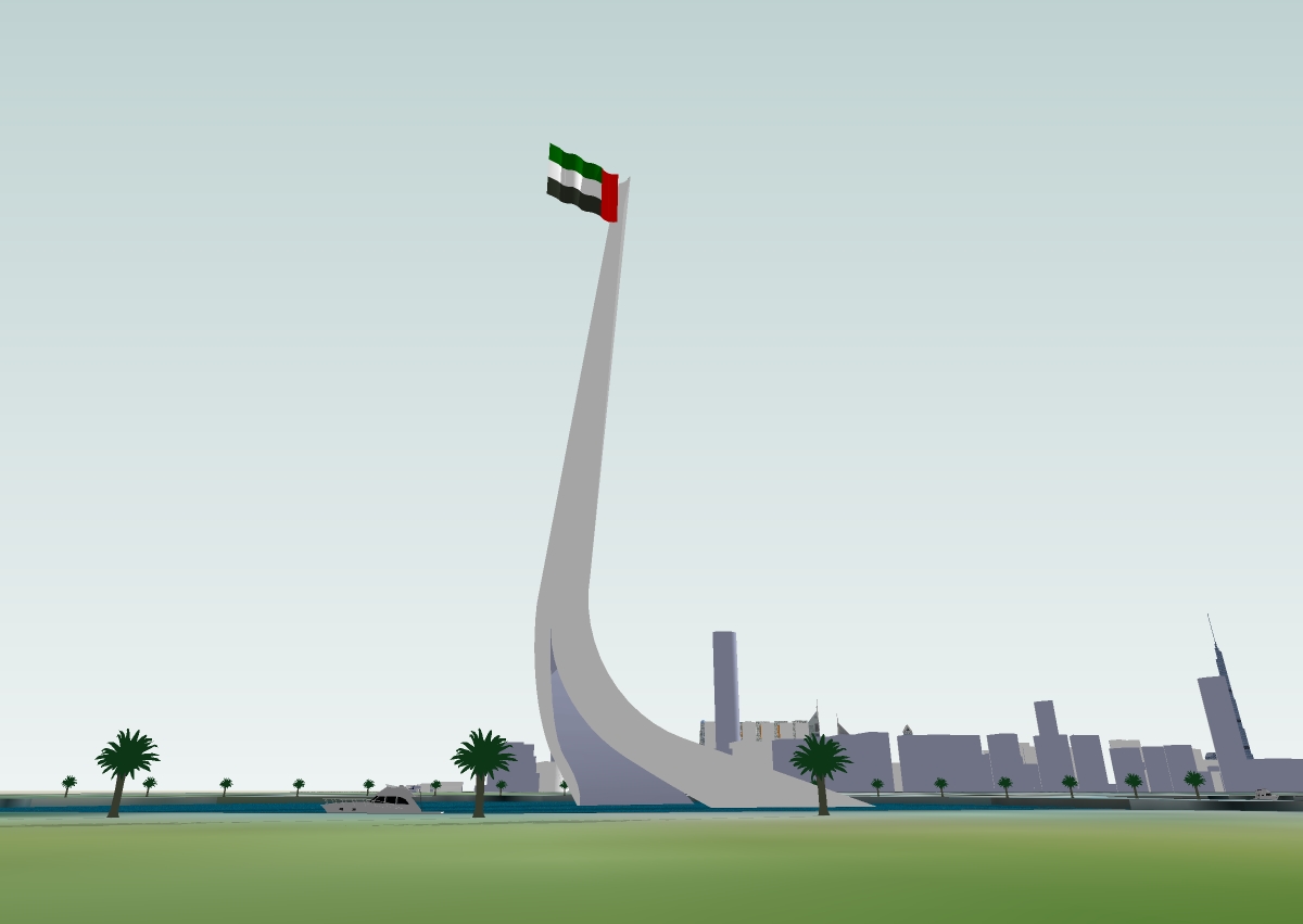 UAE Flag Post by studio AS+R - Architizer