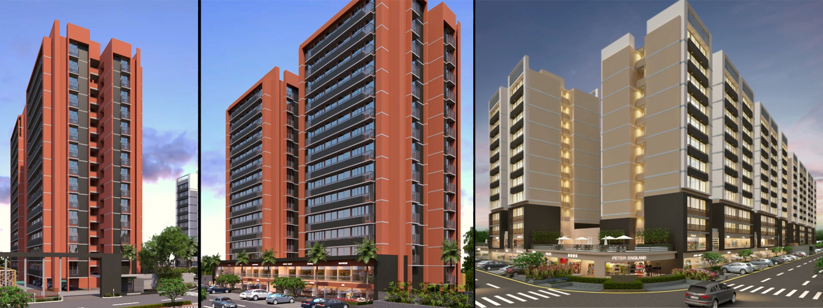 Swastik Elevation 3d Rendering by Blueribbon 3D Animation Studio ...