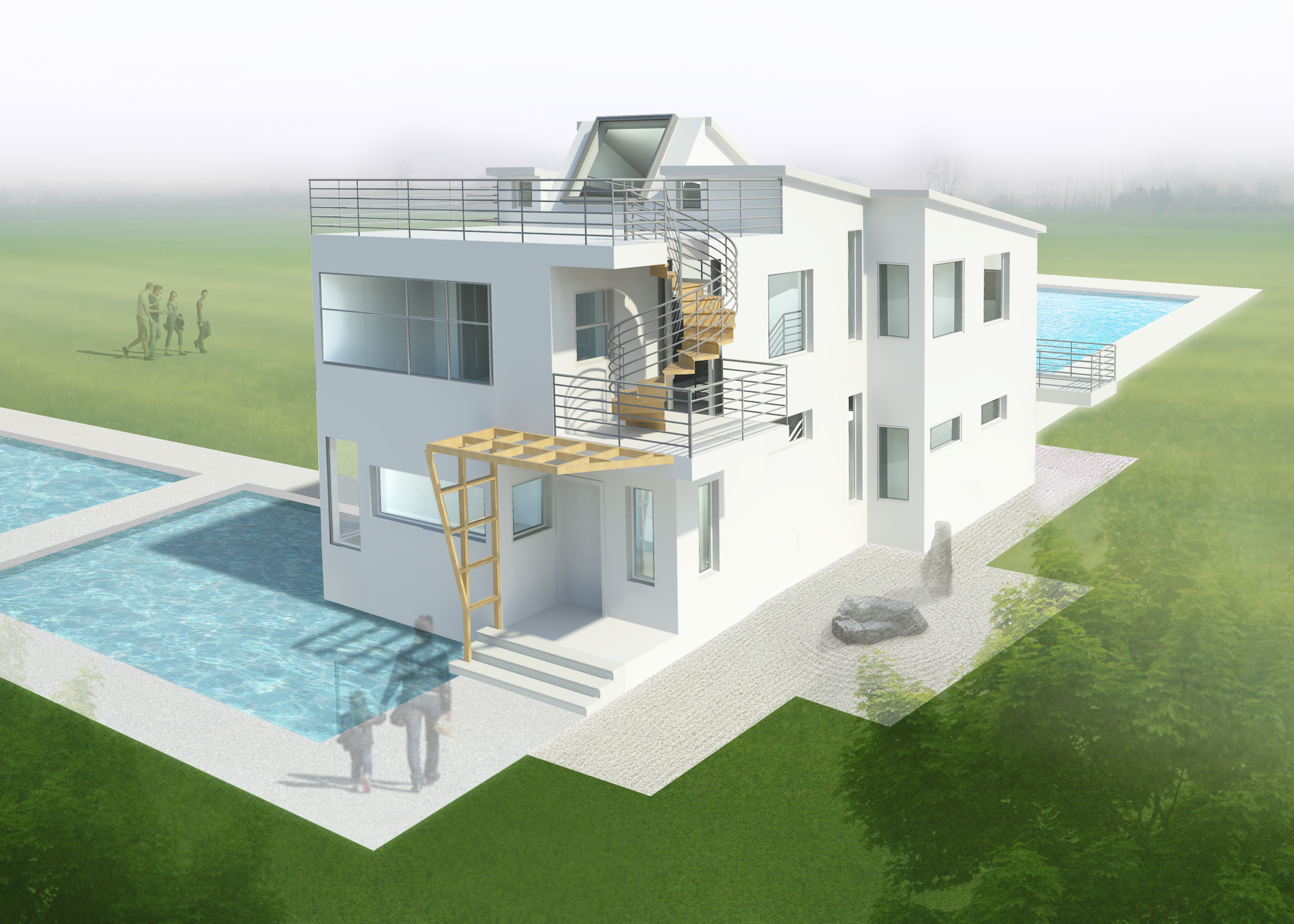 Grapevine House by Nishan Kazazian Architecture / A&A Design Group ...