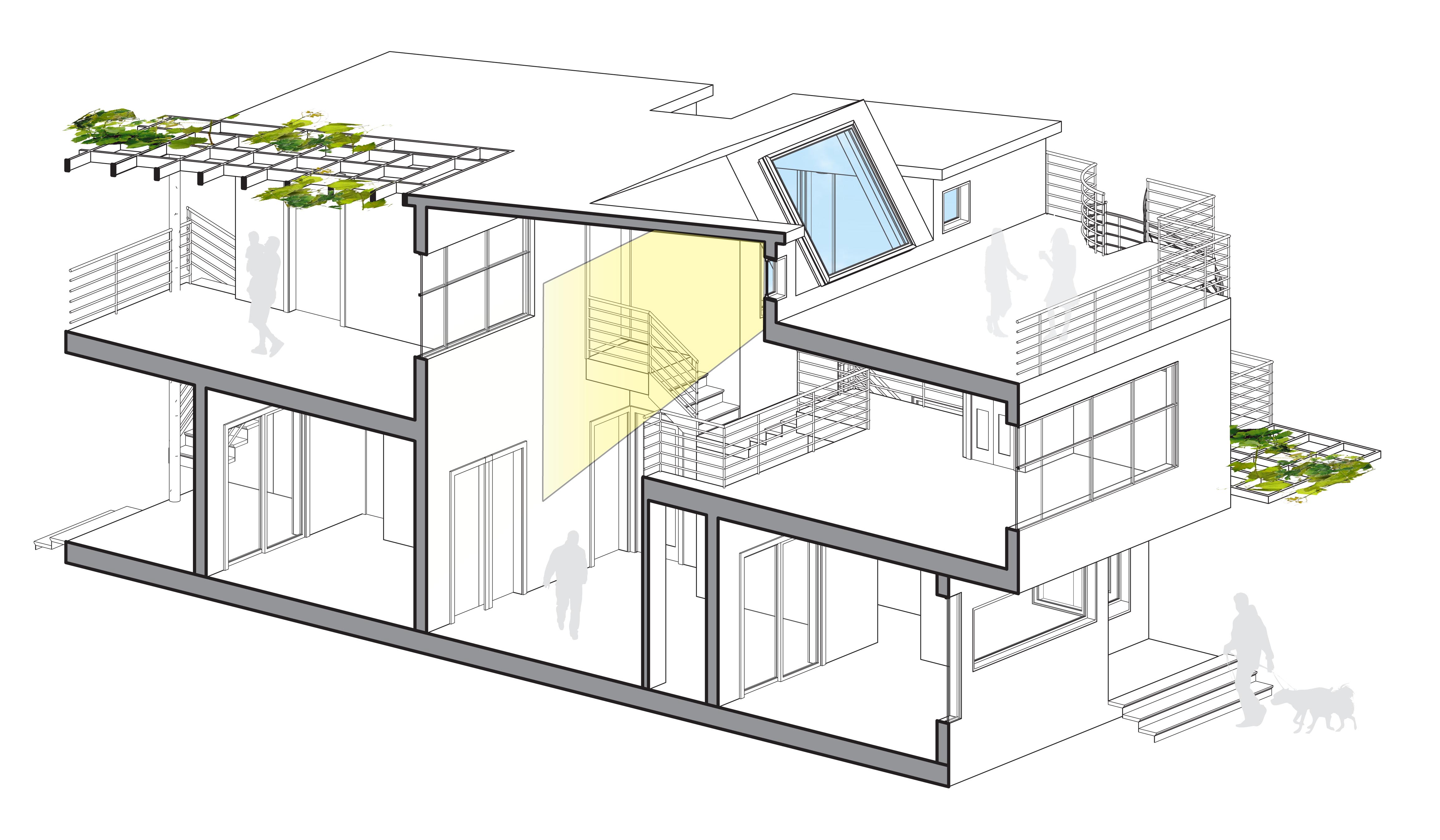 Grapevine House by Nishan Kazazian Architecture / A&A Design Group ...