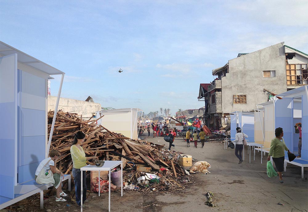 LIVING SHELTER- A SOLUTION FOR DISASTER RELIEF by WY-TO - Architizer