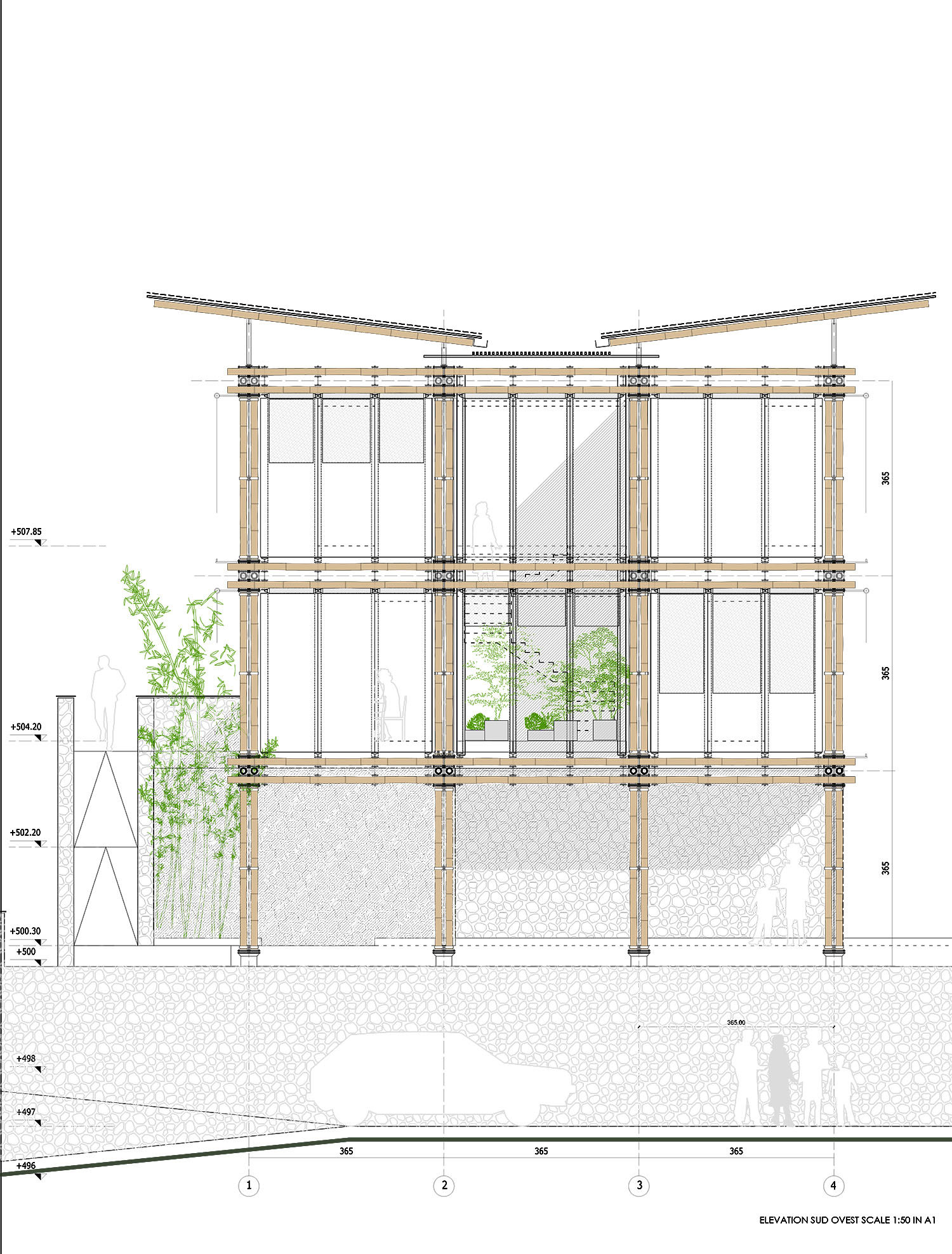 Energy Efficient Bamboo House by Studio Cardenas Conscious Design ...
