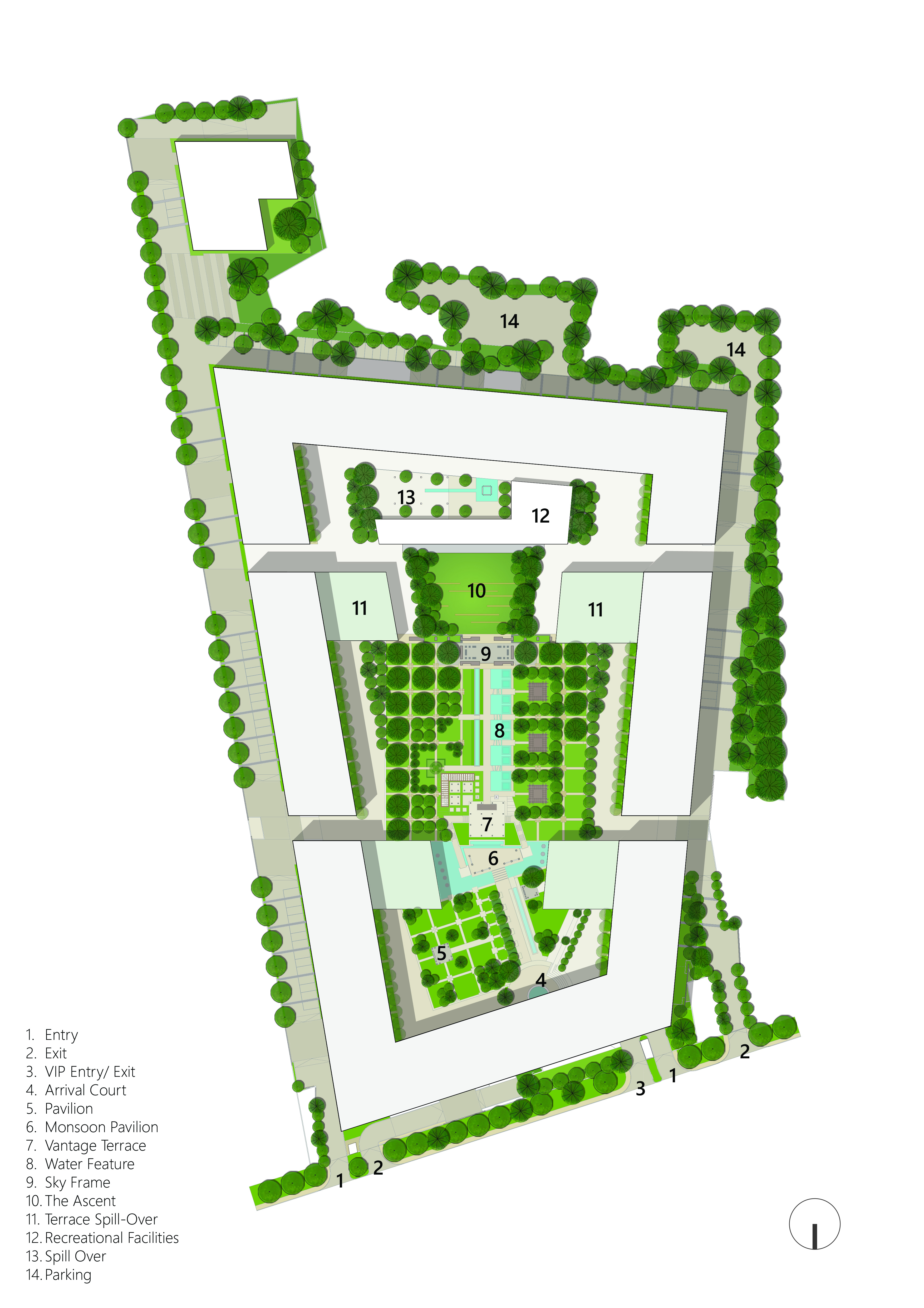 The Courtyard by Morphogenesis - Architizer
