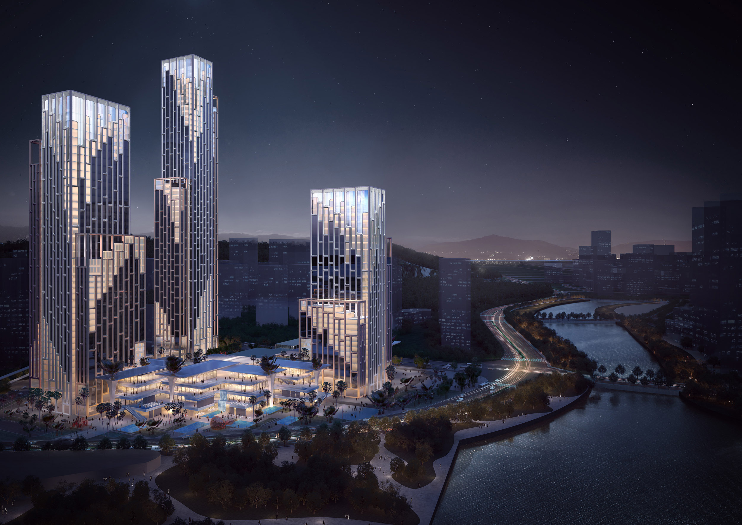 10 DESIGN | Zhuhai Huafa Plaza by 10 Design - Architizer