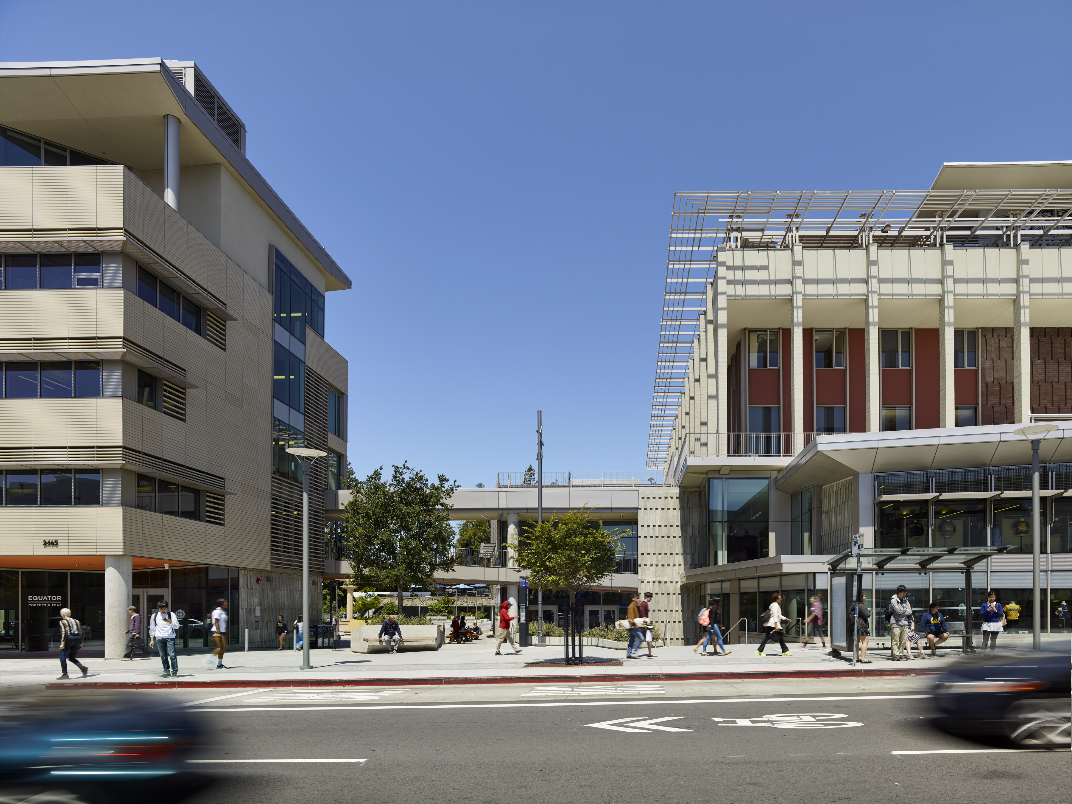 Lower Sproul Redevelopment by Moore Ruble Yudell - Architizer