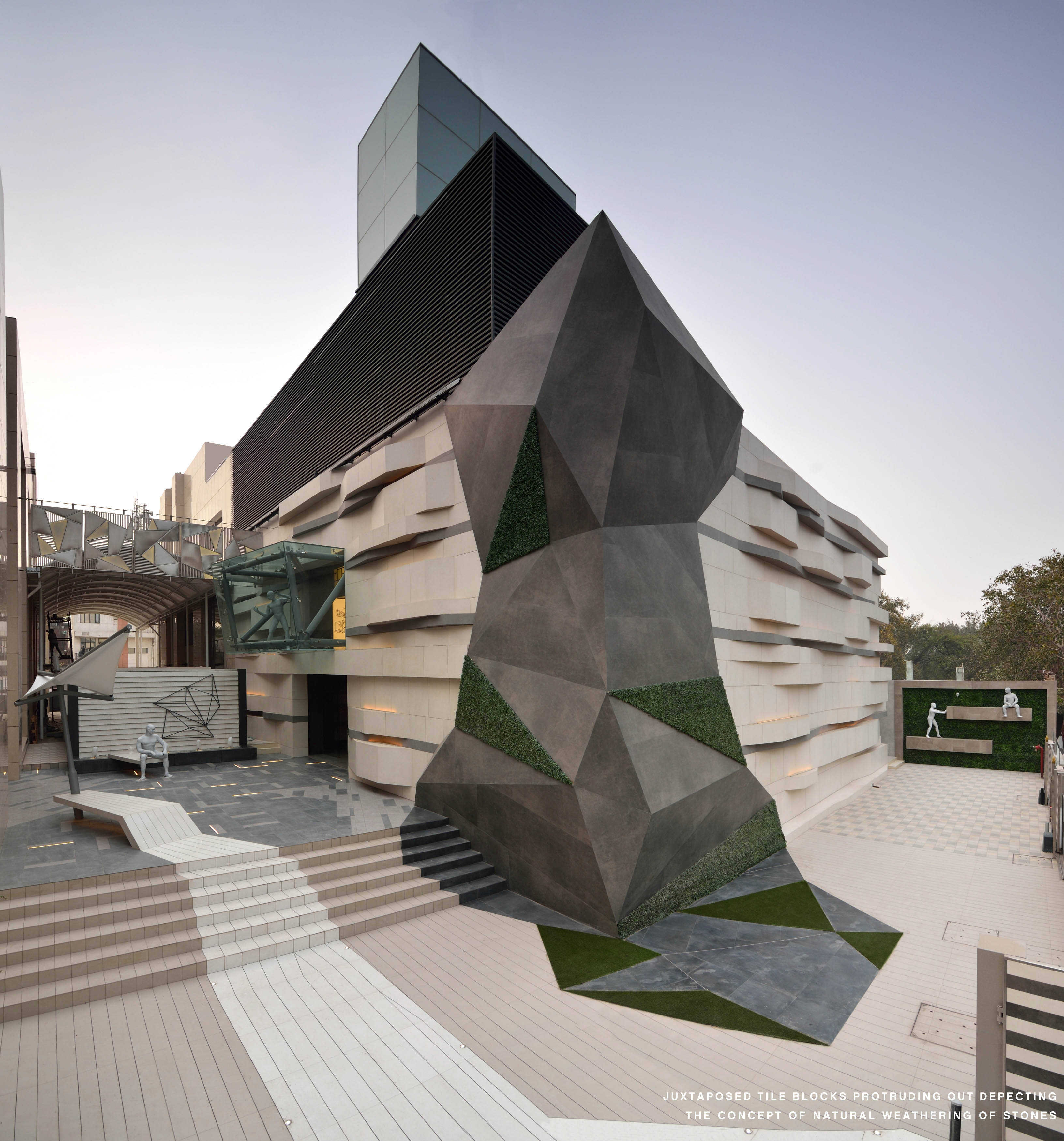 Intersekt - Tiles Showroom by Spaces Architects@ka - Architizer