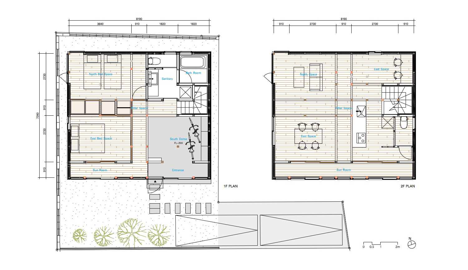 House Between Pillars by Camp Design inc. - Architizer