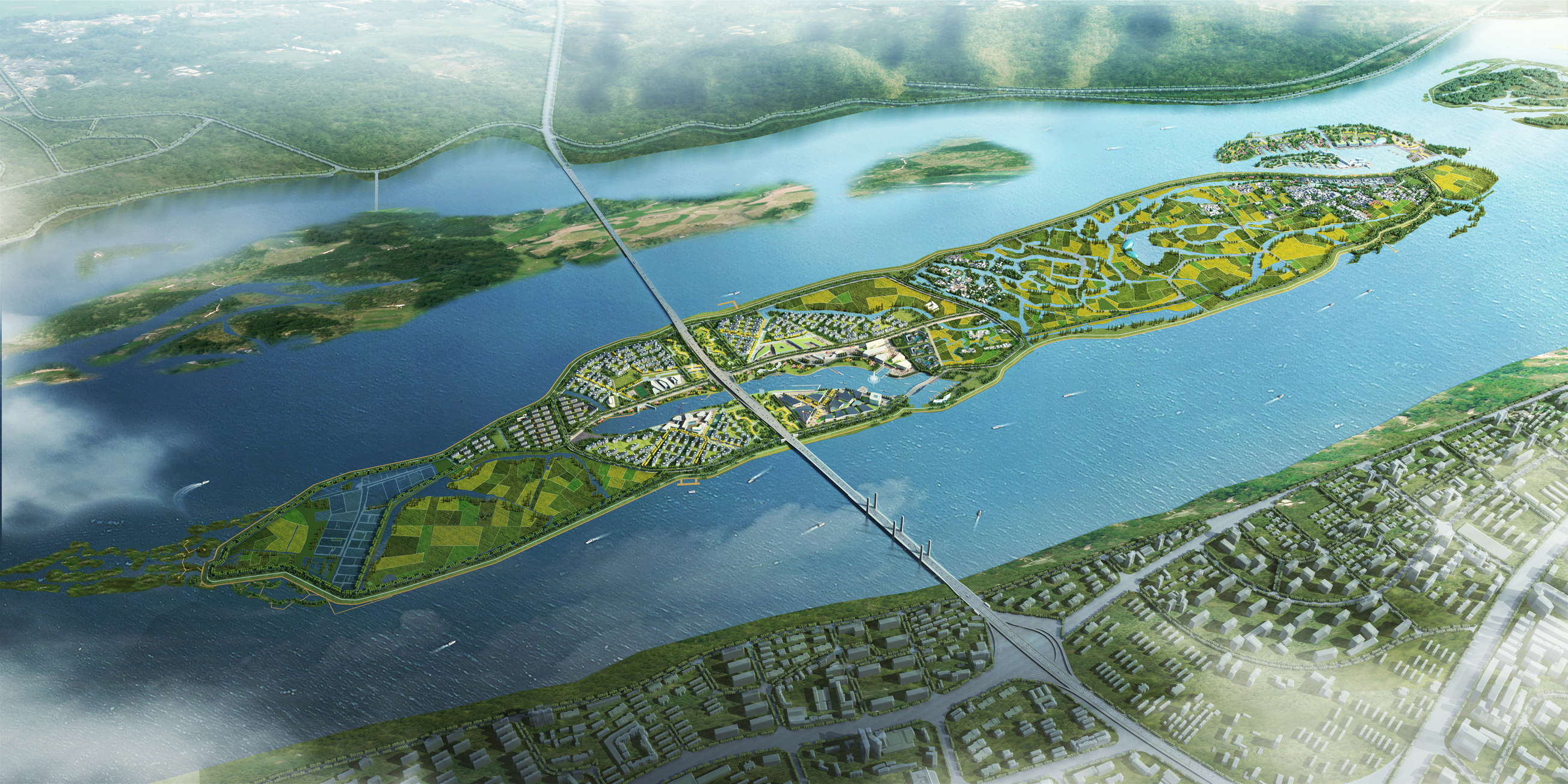 FUZHOU LONGXIANG ISLAND URBAN DESIGN by IFADUR - Architizer