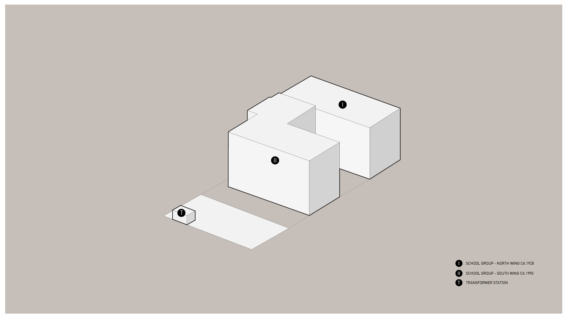 Hybrid sports complex with fencing hall for school group No. 5 in ...