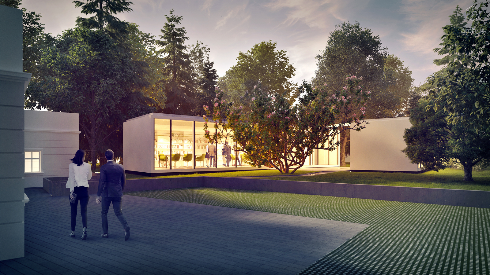 Conference pavilion in park quarter by arch_it piotr zybura - Architizer