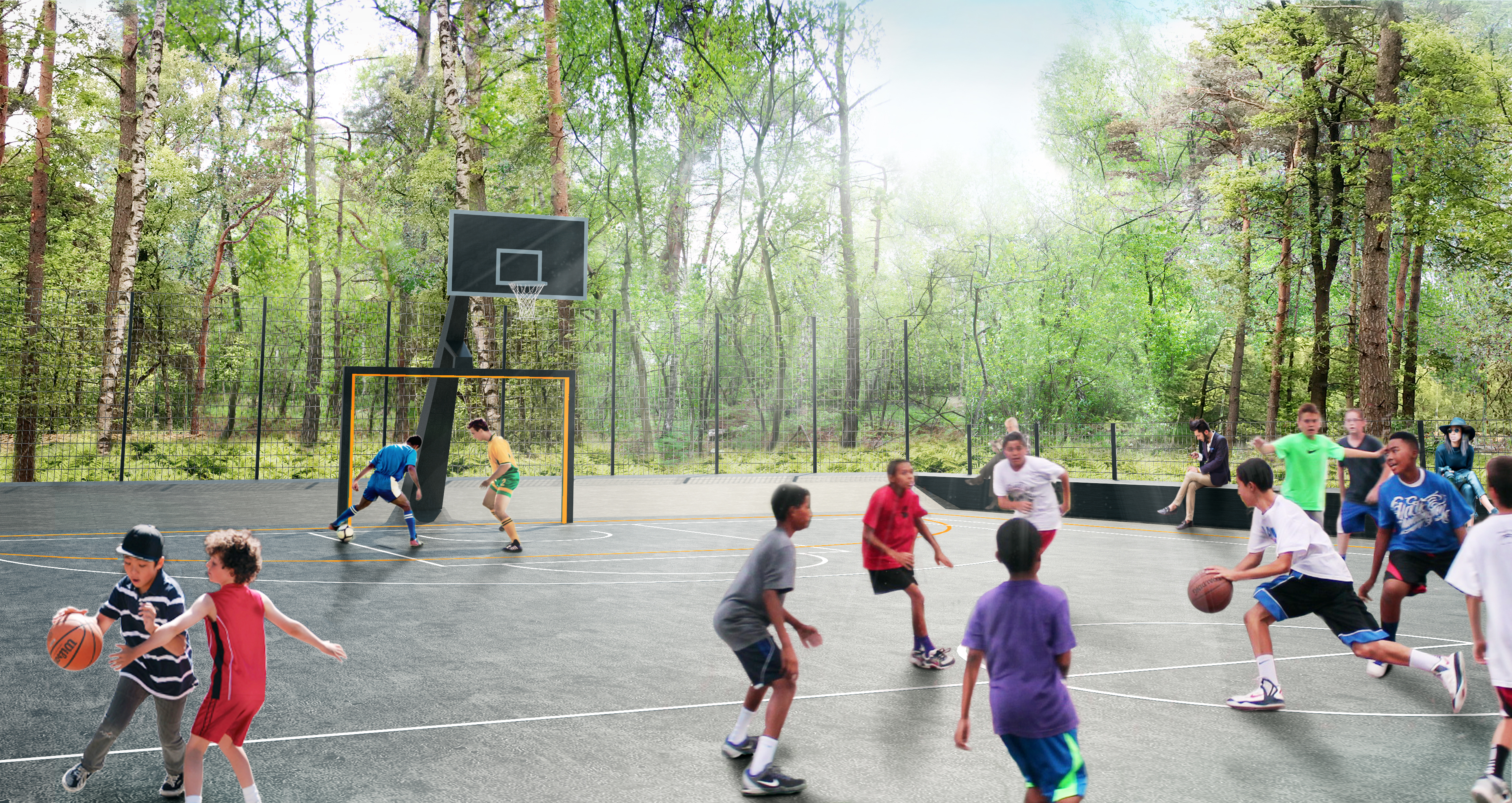 Sports Park Genk by LOLA landscape architects - Architizer