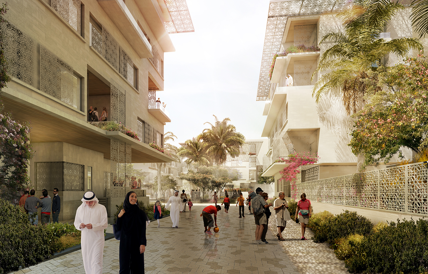 Masdar City Phase II Detailed Master Plan by CBT - Architizer
